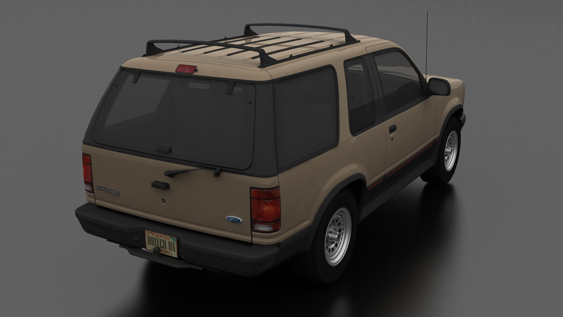 Ford Explorer Sport 1991 - 3D Model by DriverUA