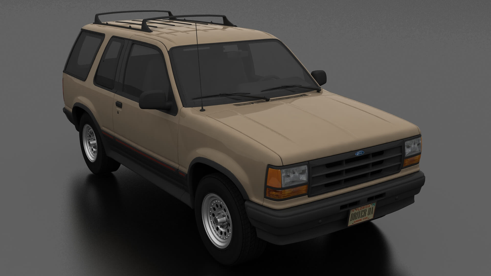Ford Explorer Sport 1991 - 3D Model by DriverUA