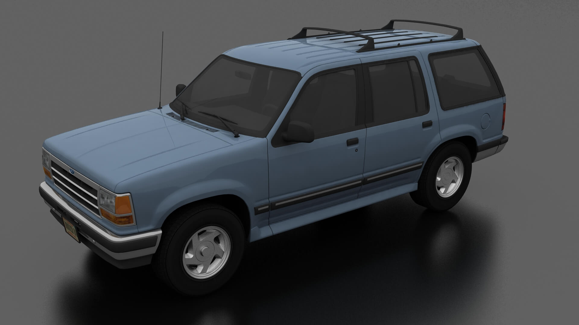 Ford Explorer XLT 1991 - 3D Model by DriverUA