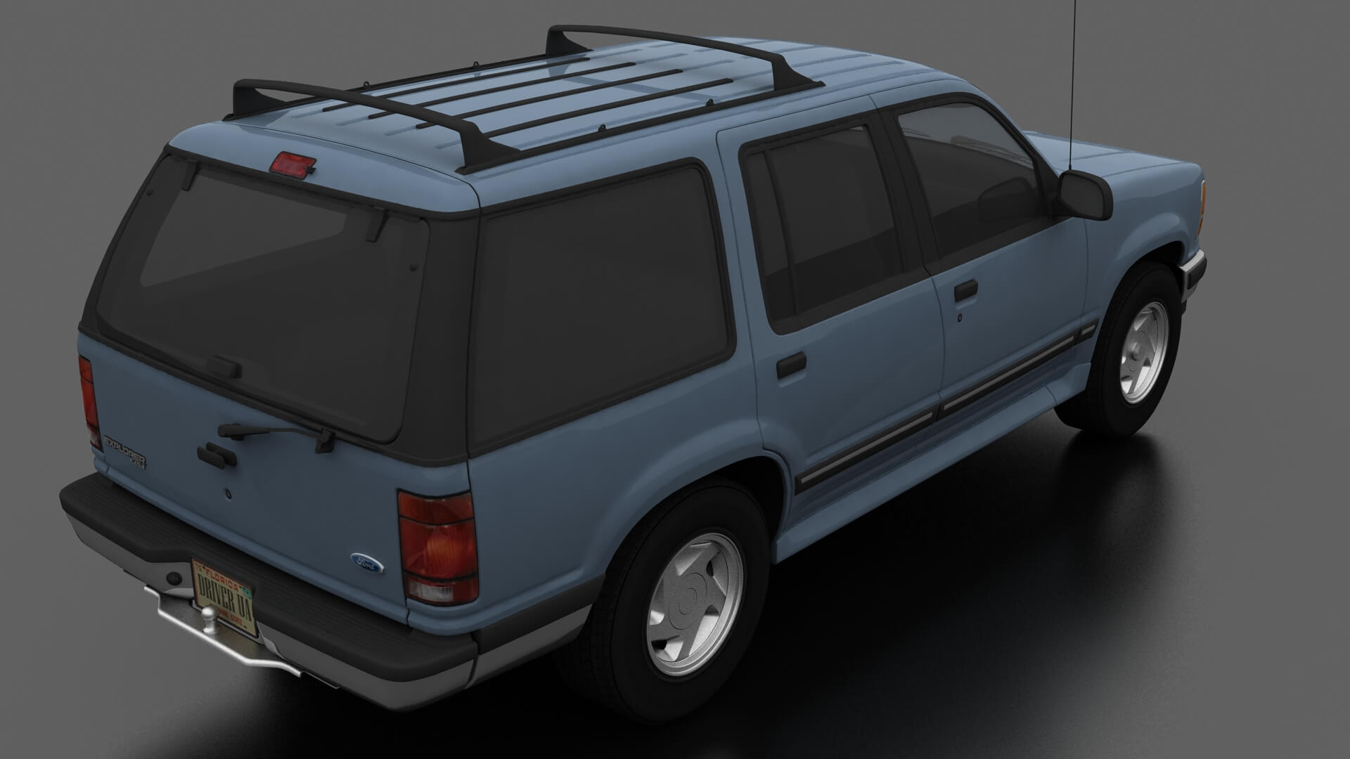 Ford Explorer XLT 1991 - 3D Model by DriverUA
