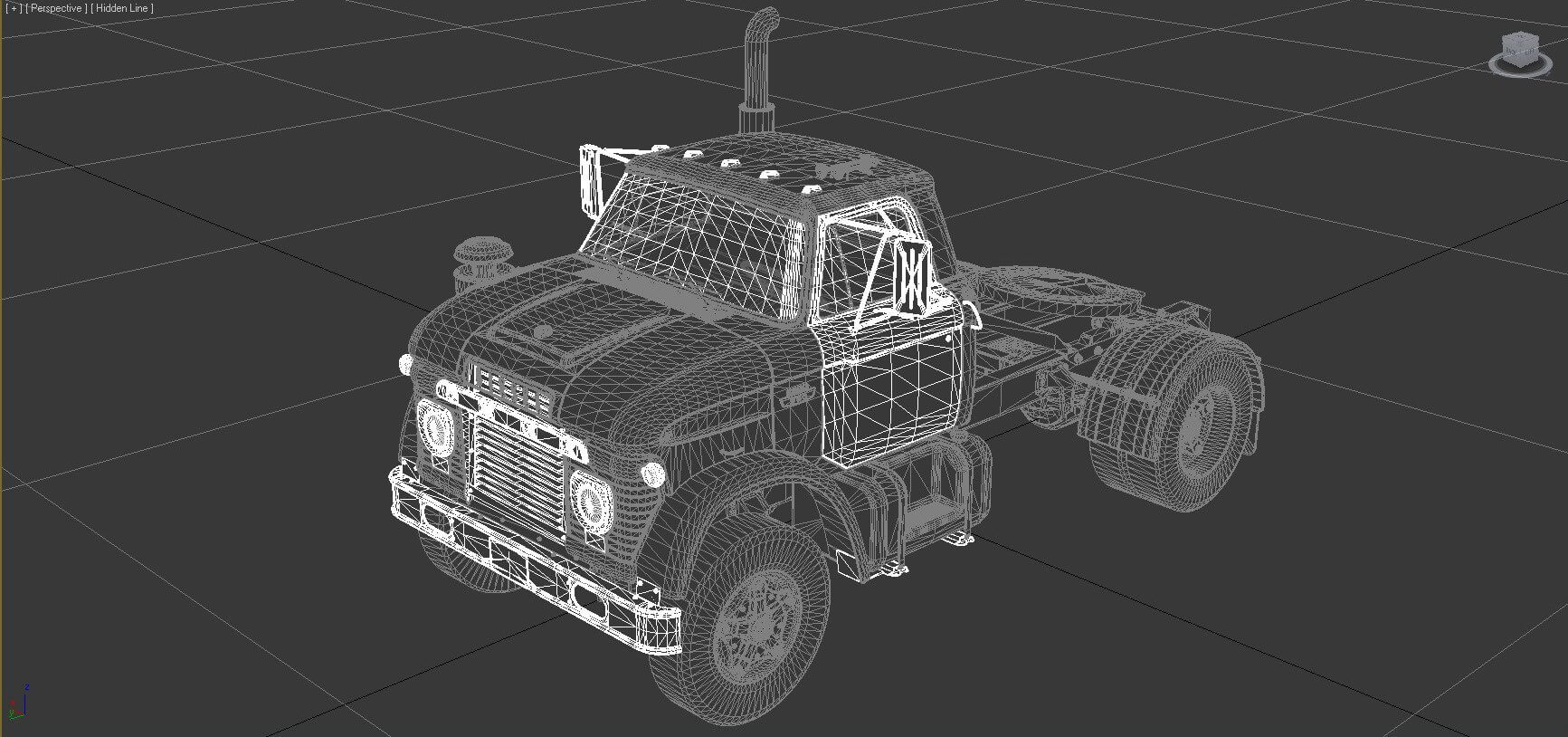 Ford N-Series N-950-D Semi Truck 1963 3D Model by DriverUA