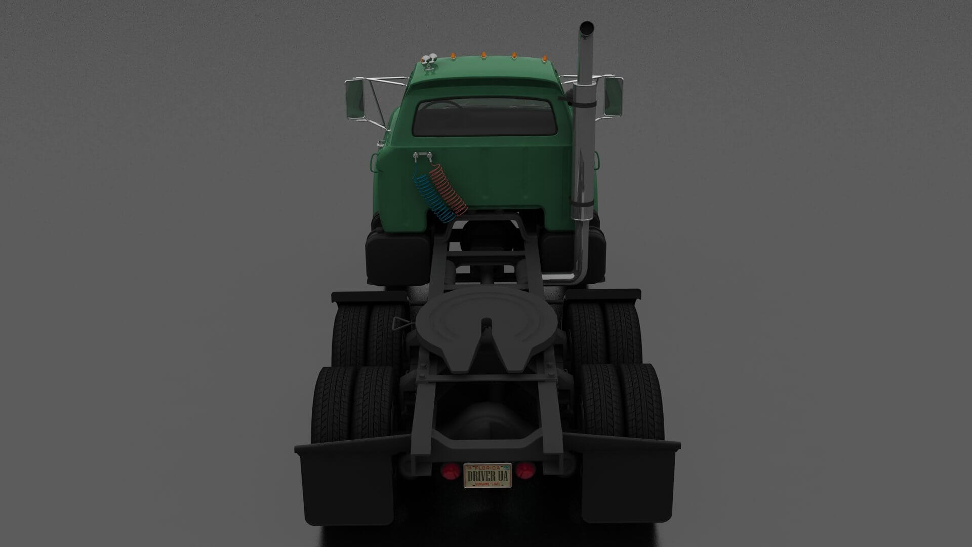 Ford N-Series NT-950-D Semi Truck 1966 3D Model by DriverUA