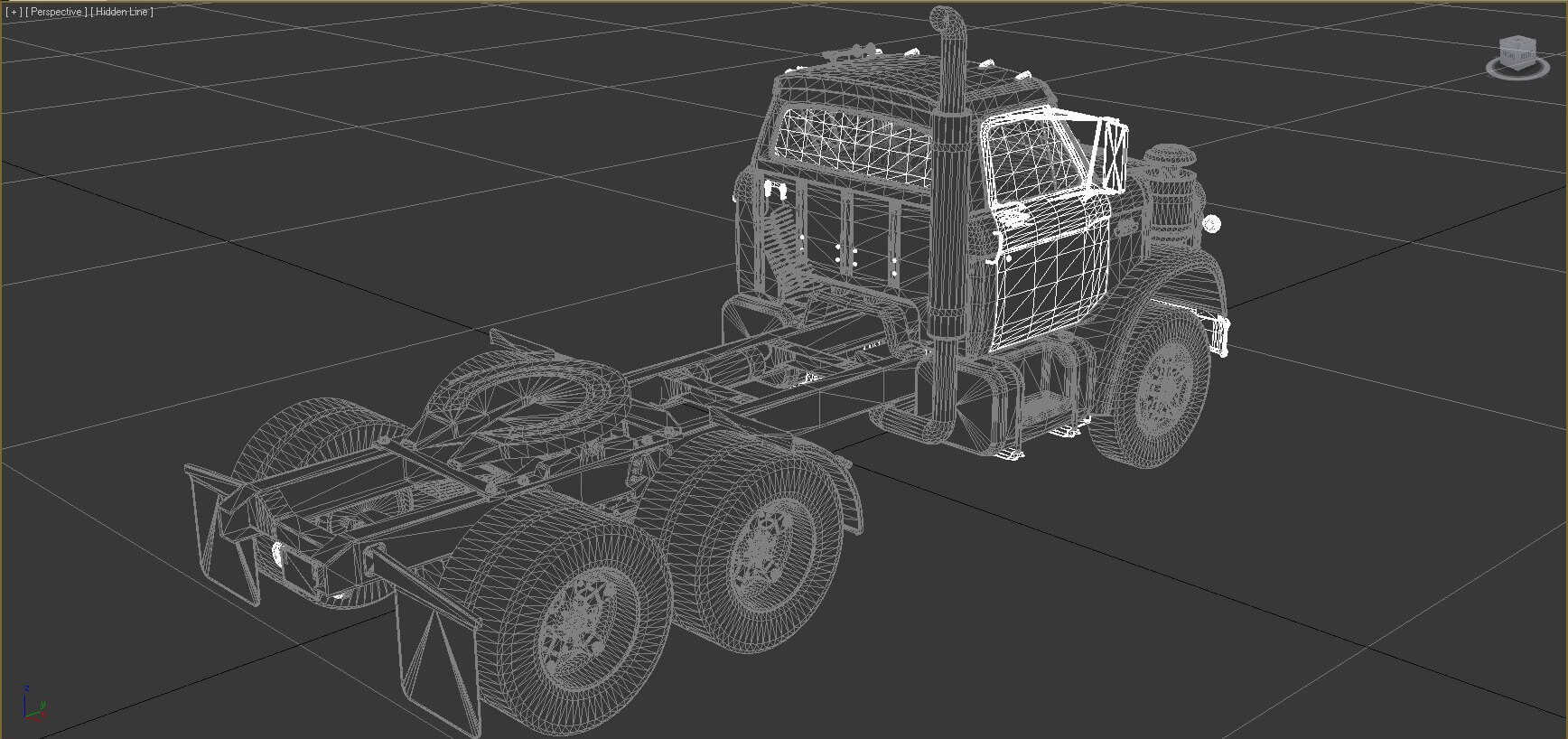 Ford N-Series NT-950-D Semi Truck 1966 3D Model by DriverUA