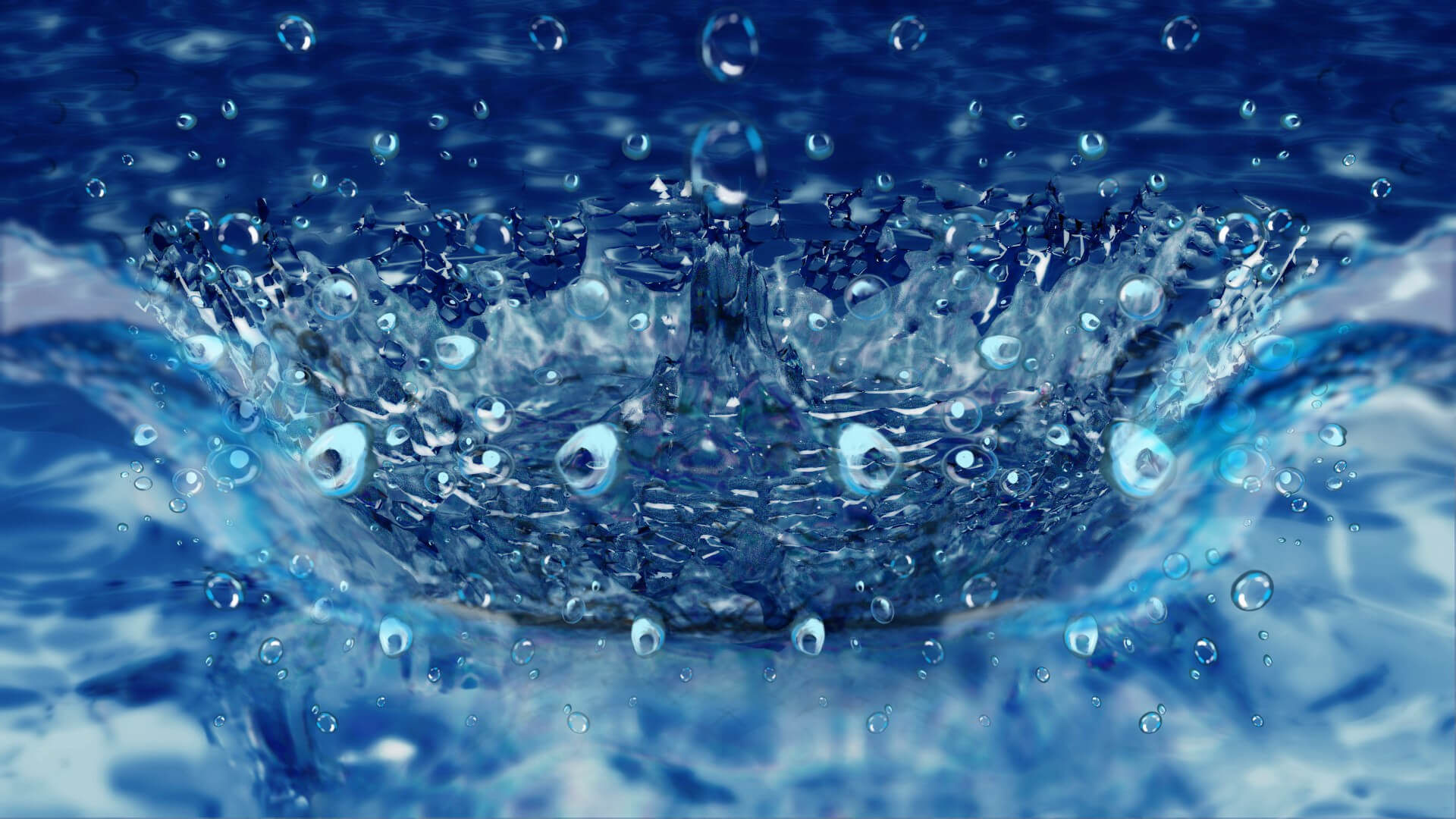 Splash! 3D Render, Digital Art by drjivago