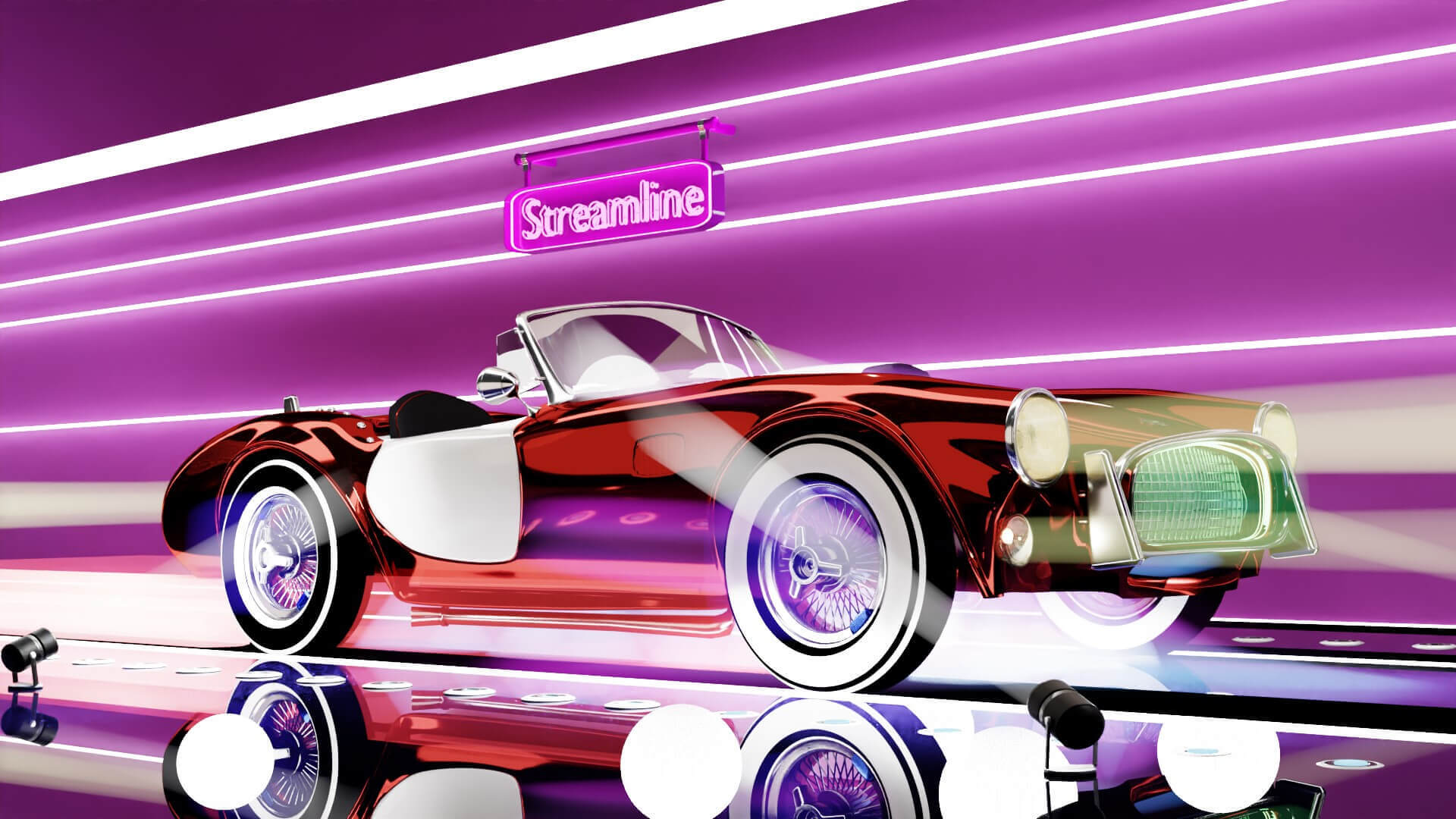 Streamline. 3D Render, Digital Art by drjivago