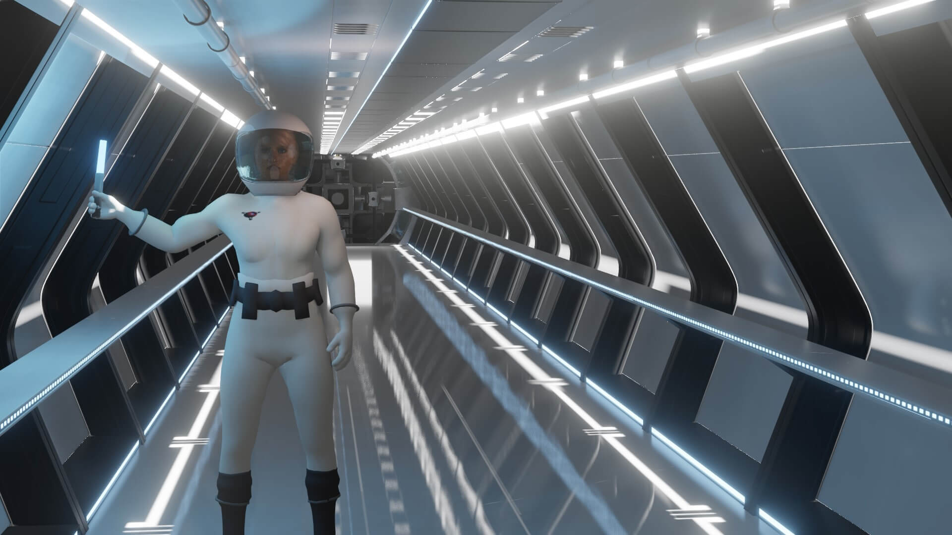 The Space Station - 2 3D Render | RenderHub Gallery