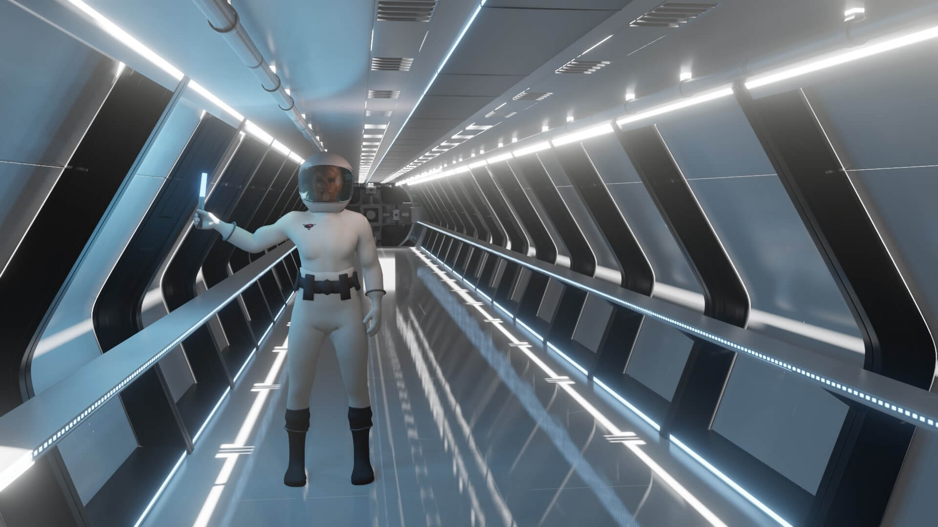 The Space Station - 2 3D Render, Digital Art by drjivago