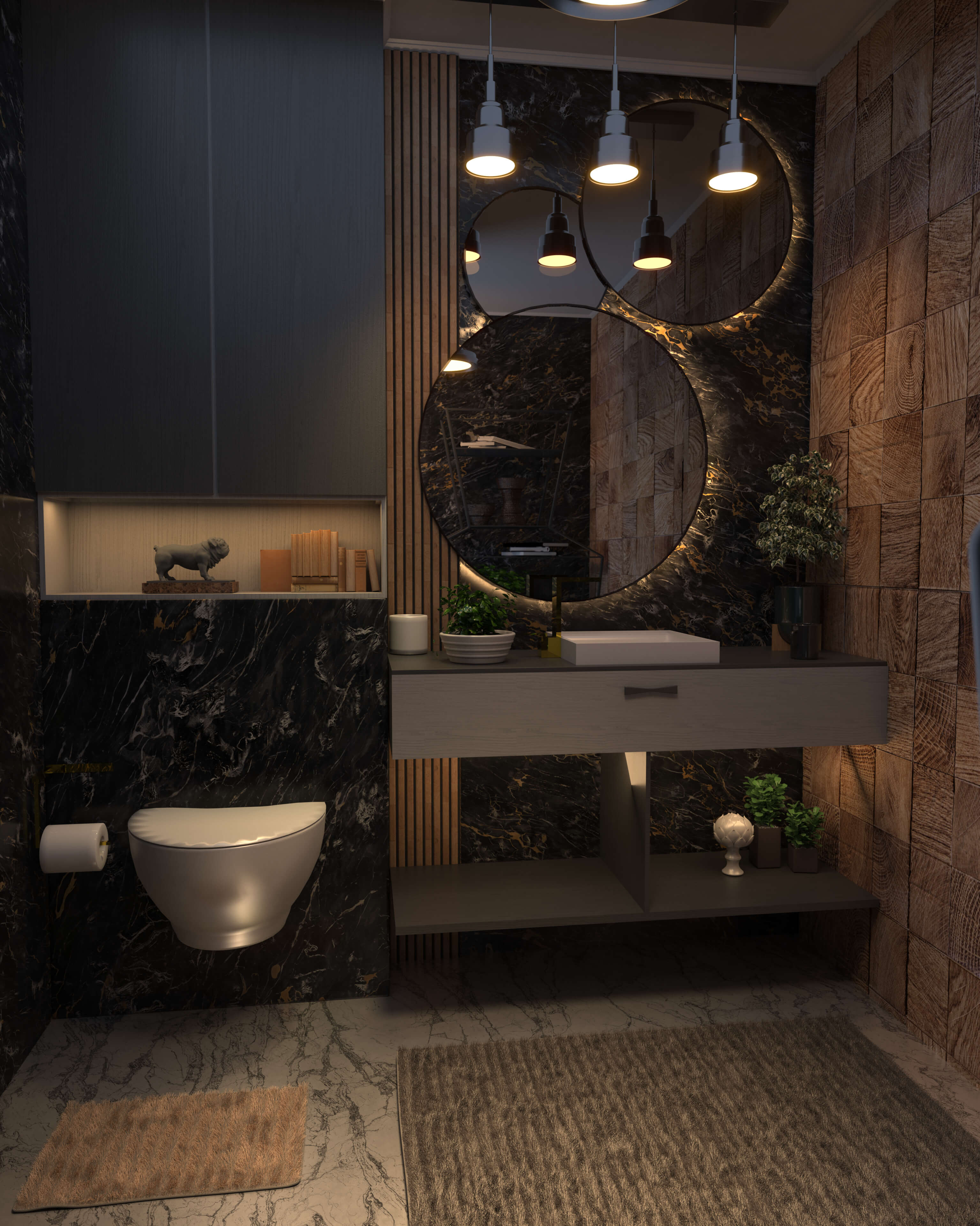 Modern Hygiene Service - 3D Model by Drkamran