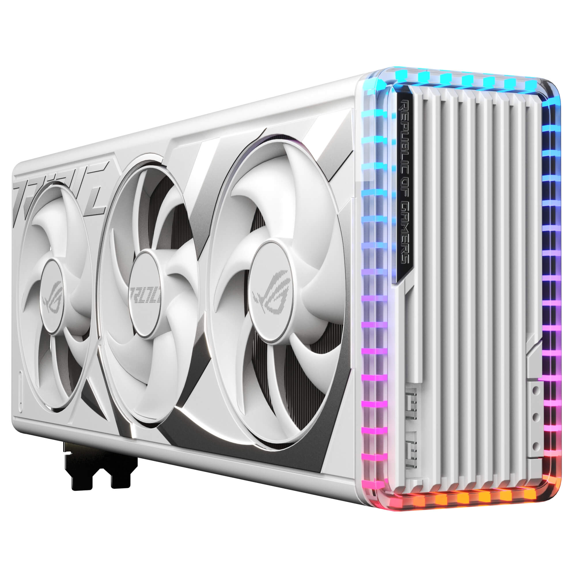 ASUS ROG Strix 4090 White - 3D Model by DRoNWiN
