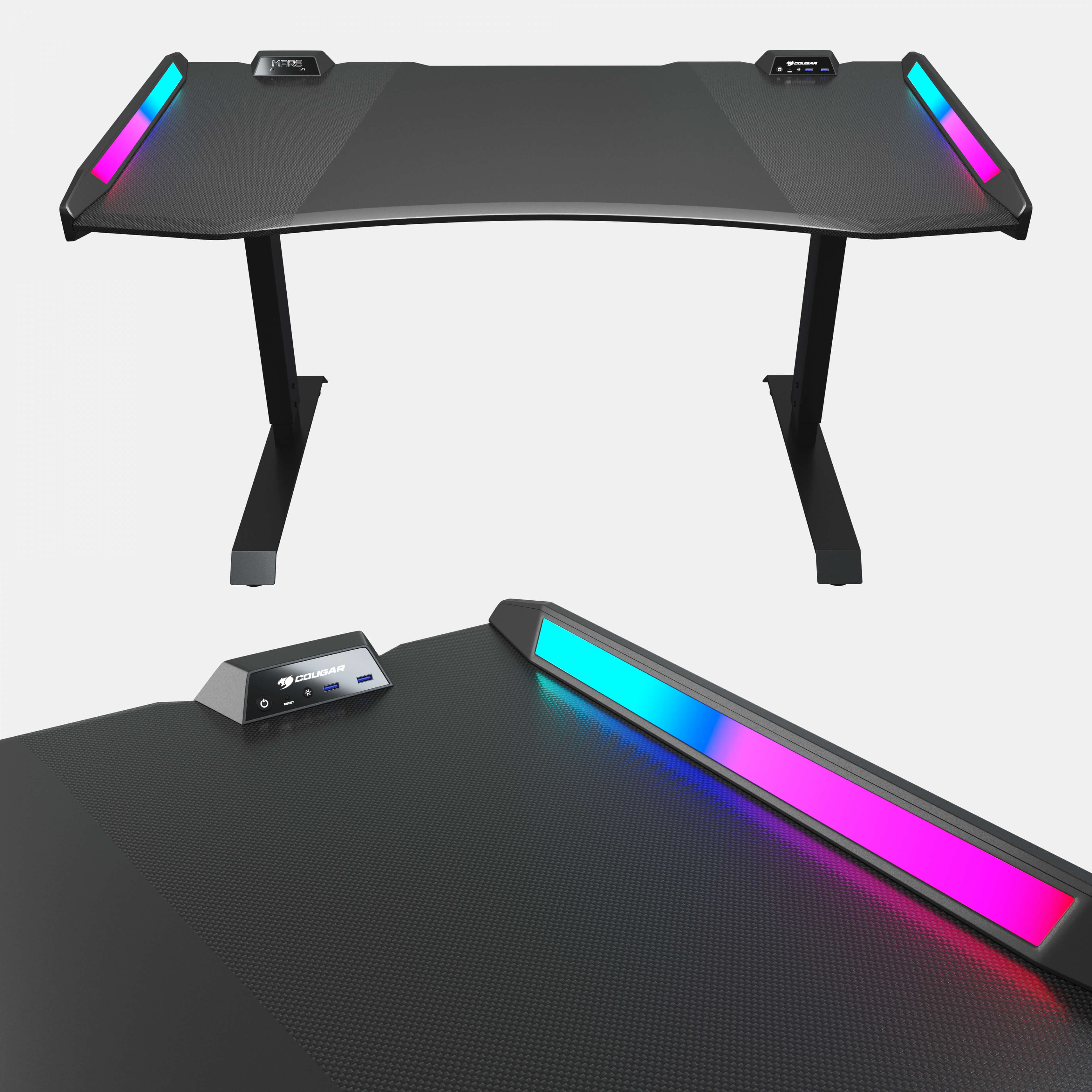 Cougar Mars Gaming Desk - 3D Model by DRoNWiN