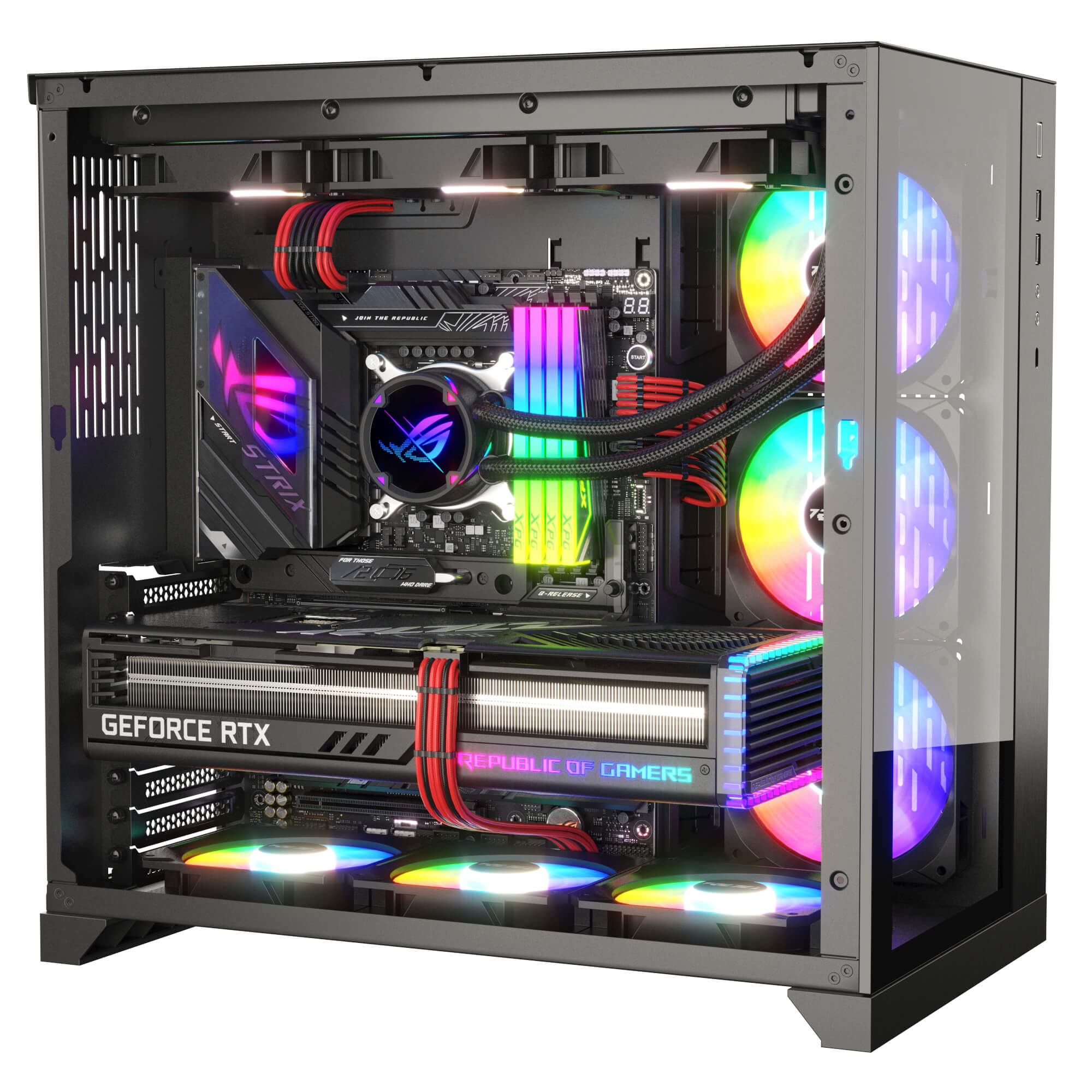 Lian Li Gaming PC - 3D Model by DRoNWiN