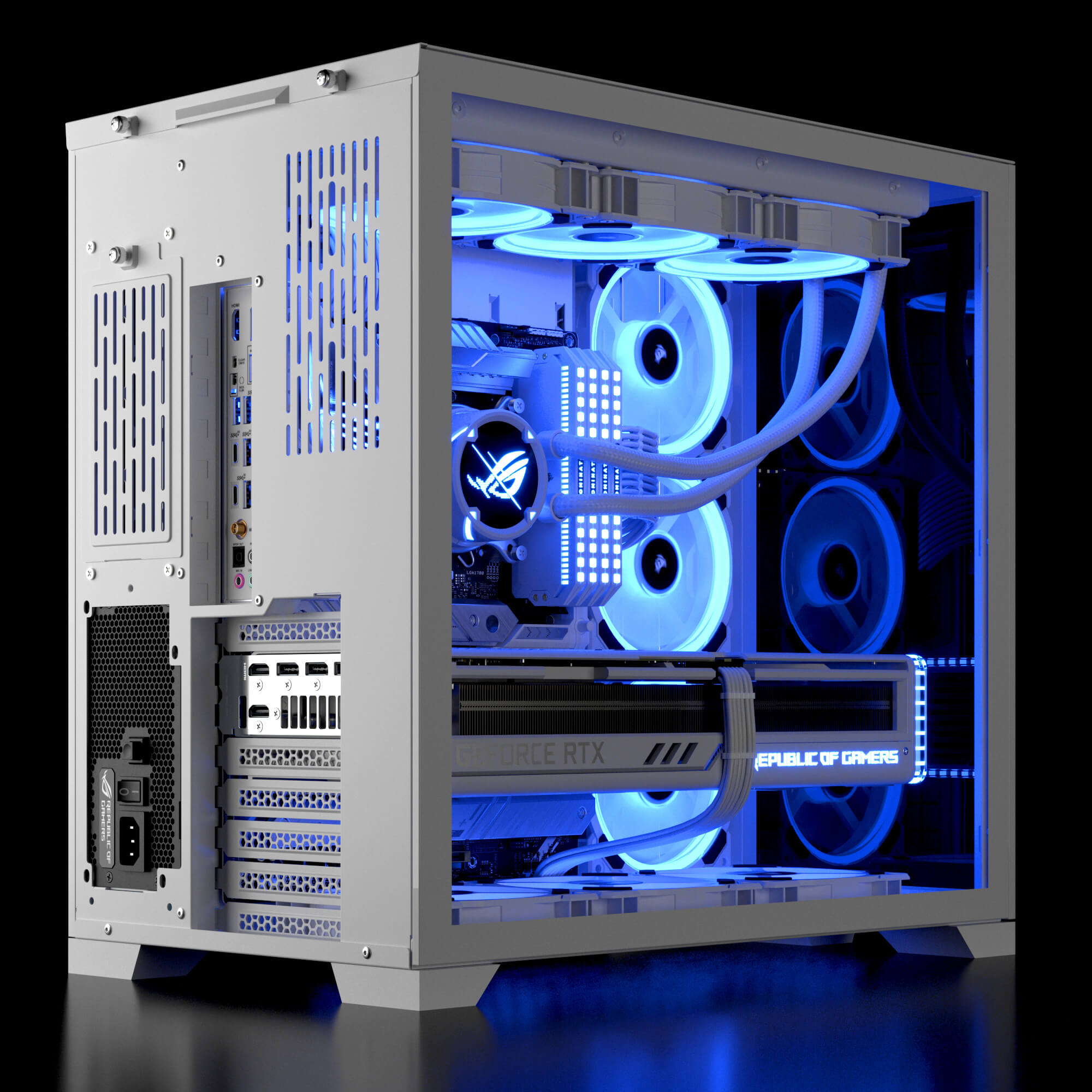 Lian Li Gaming PC 8 - 3D Model by DRoNWiN