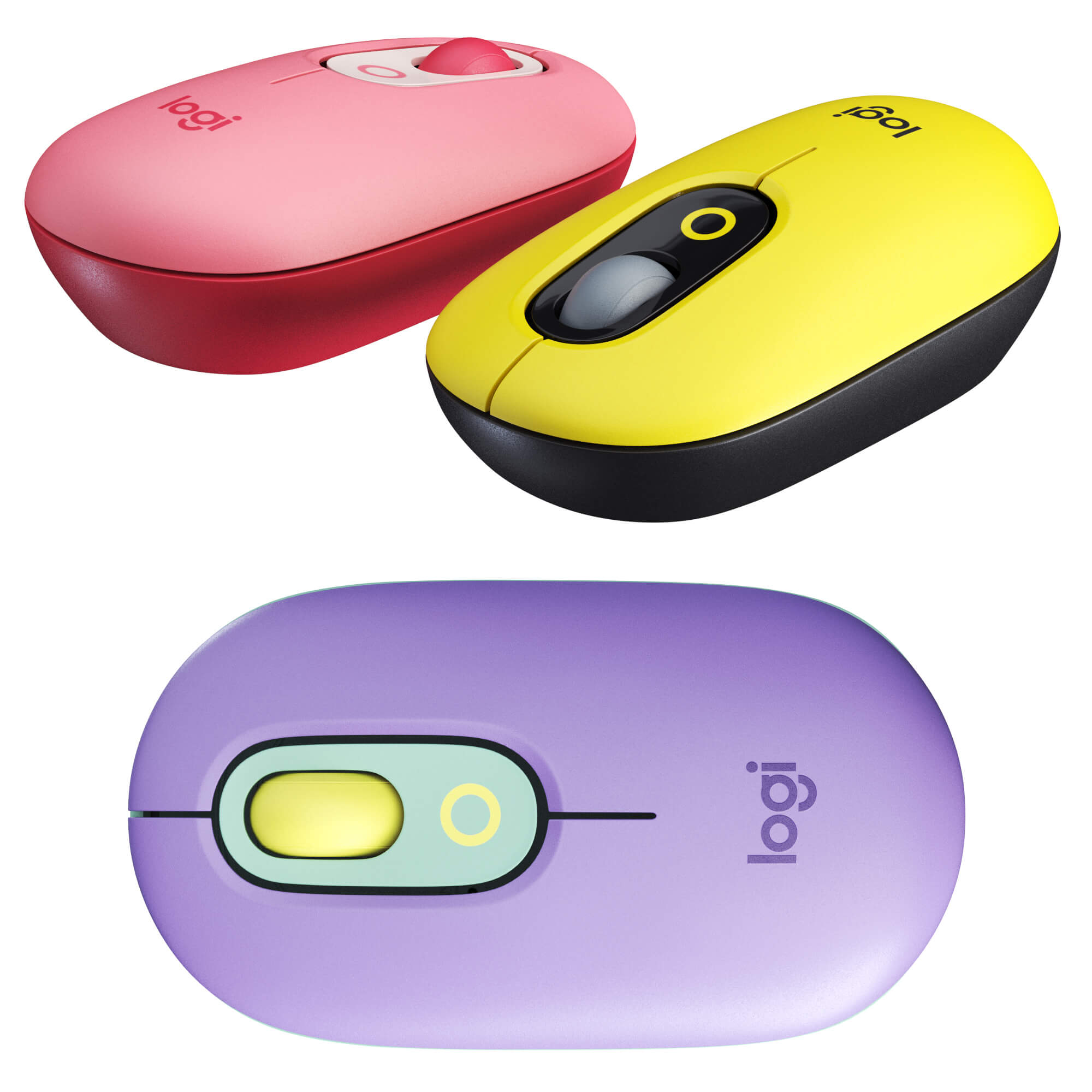 Logitech Pop Mouse - 3D Model by DRoNWiN