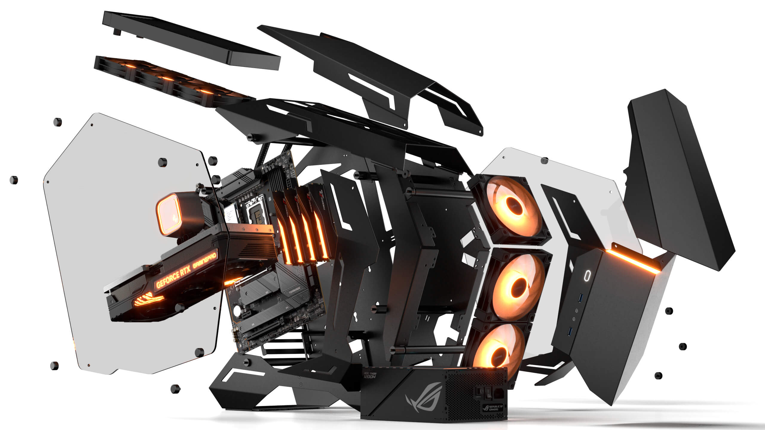 Mod 3 Gaming PC - 3D Model by DRoNWiN