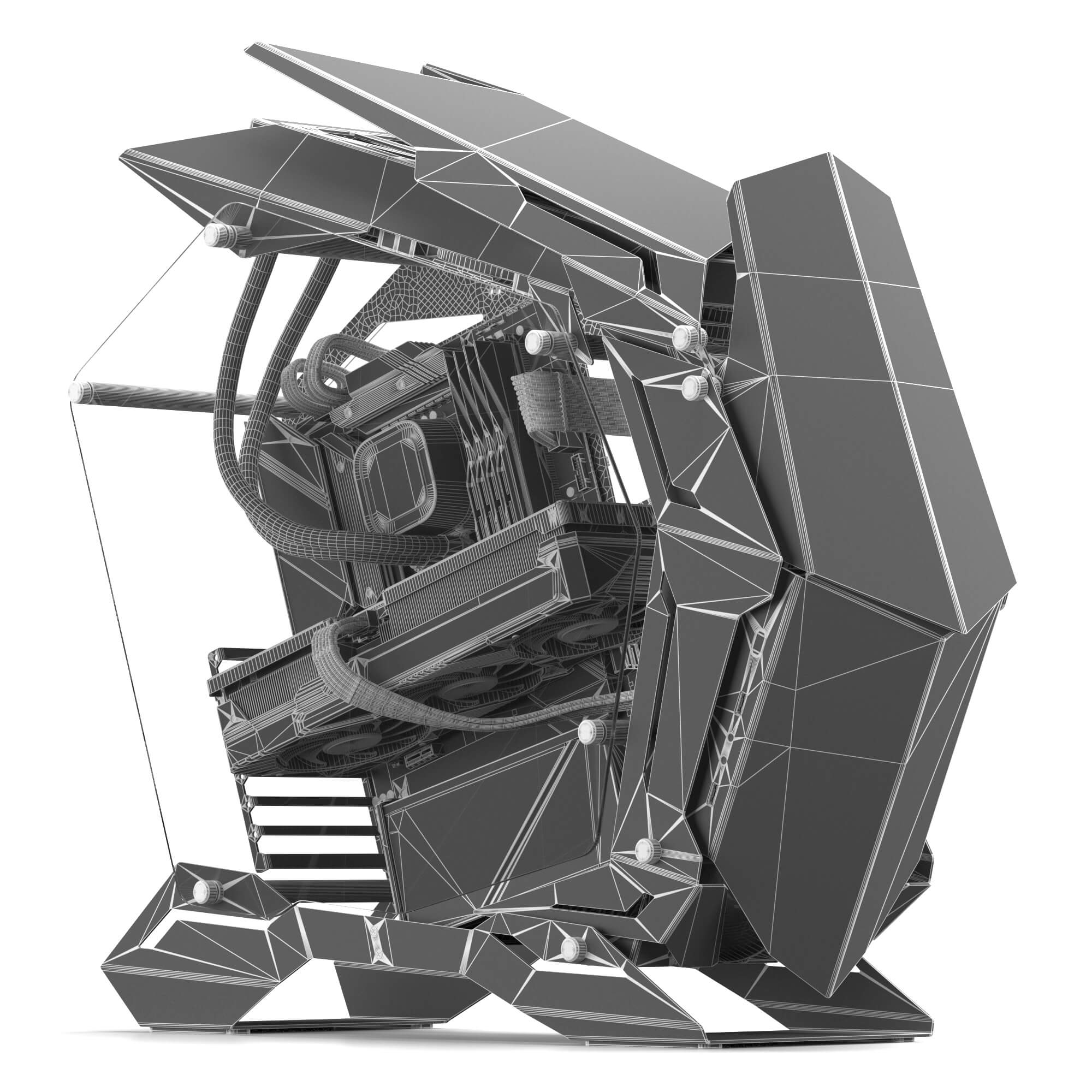 Mod 3 Gaming PC - 3D Model by DRoNWiN