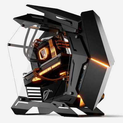 Mod 3 Gaming PC - 3D Model by DRoNWiN