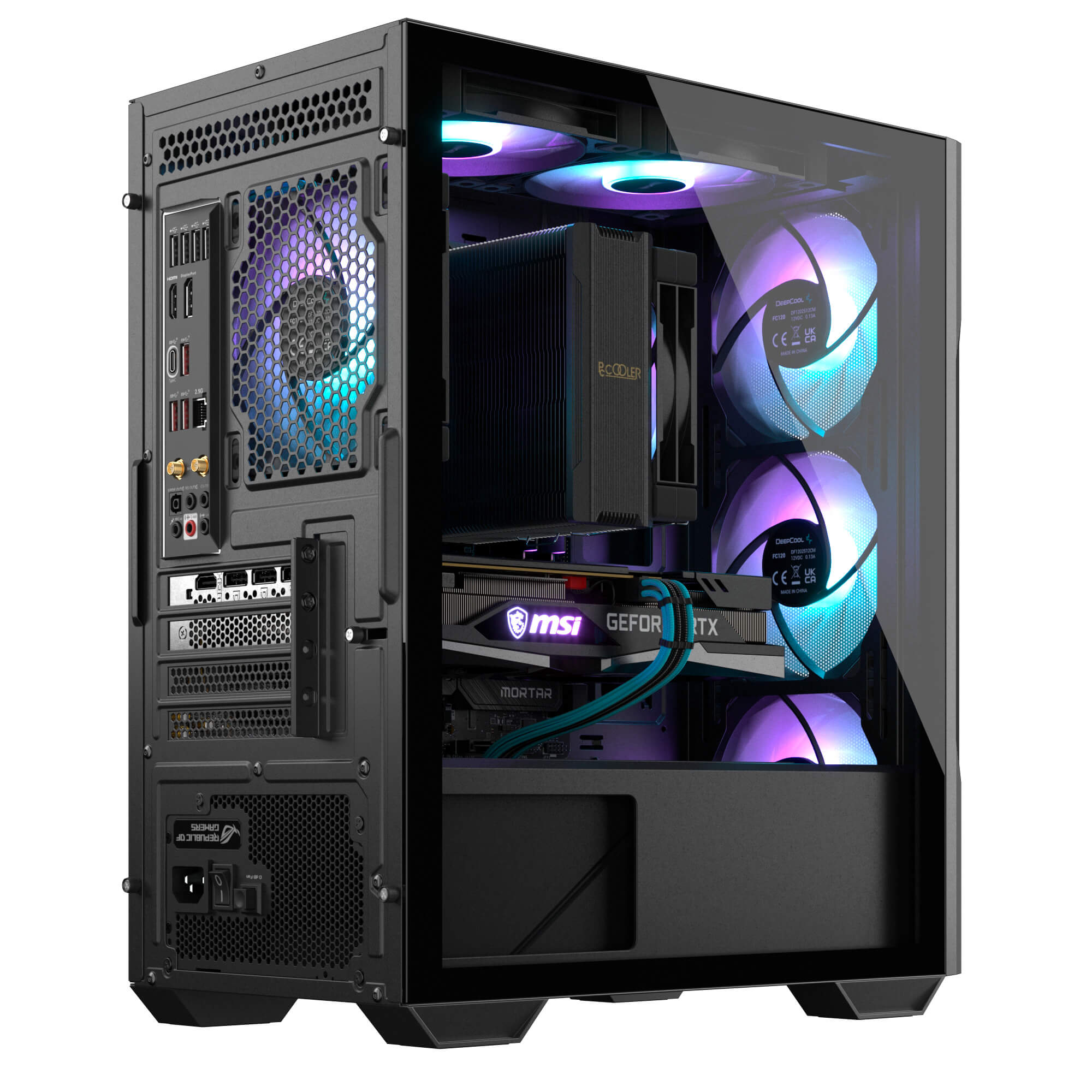 MSI Gaming PC - 3D Model by DRoNWiN