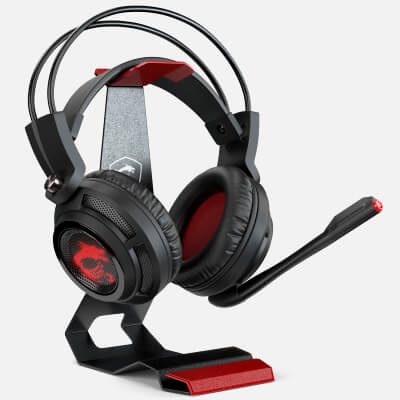 MSI Headset DS502 - 3D Model by DRoNWiN