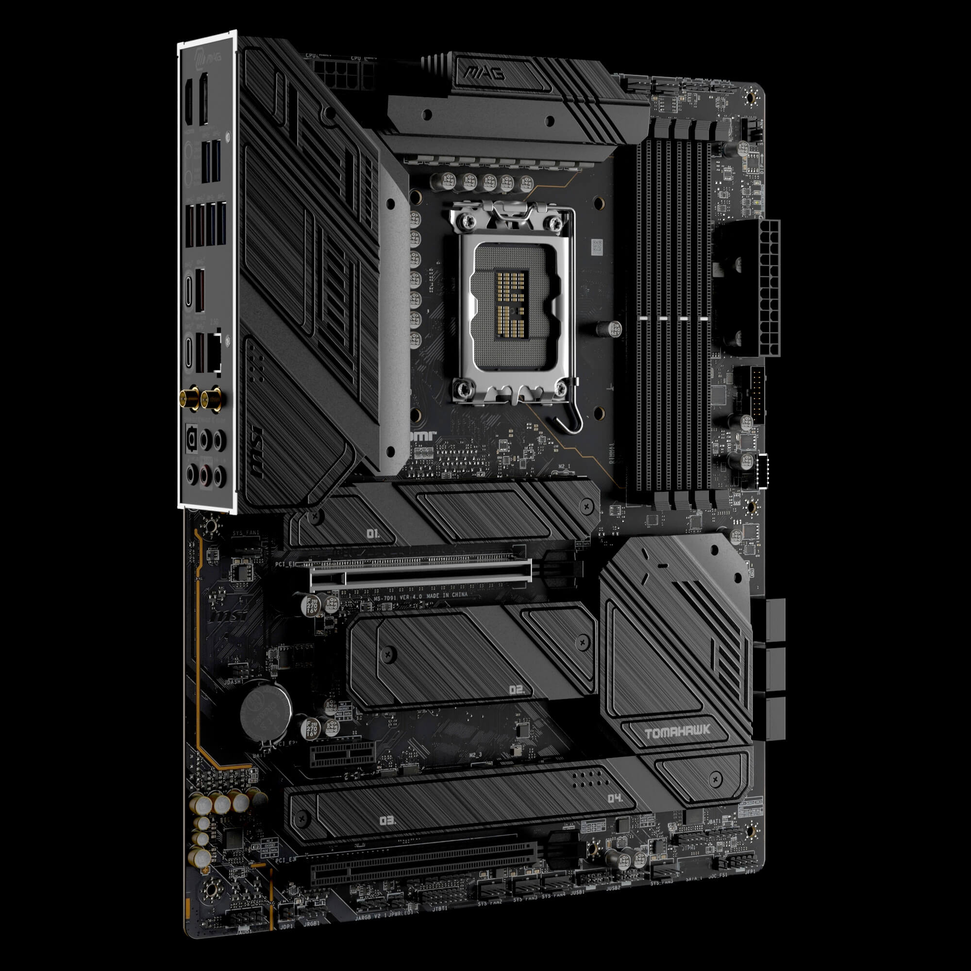 MSI Z790 Tomahawk - 3D Model by DRoNWiN