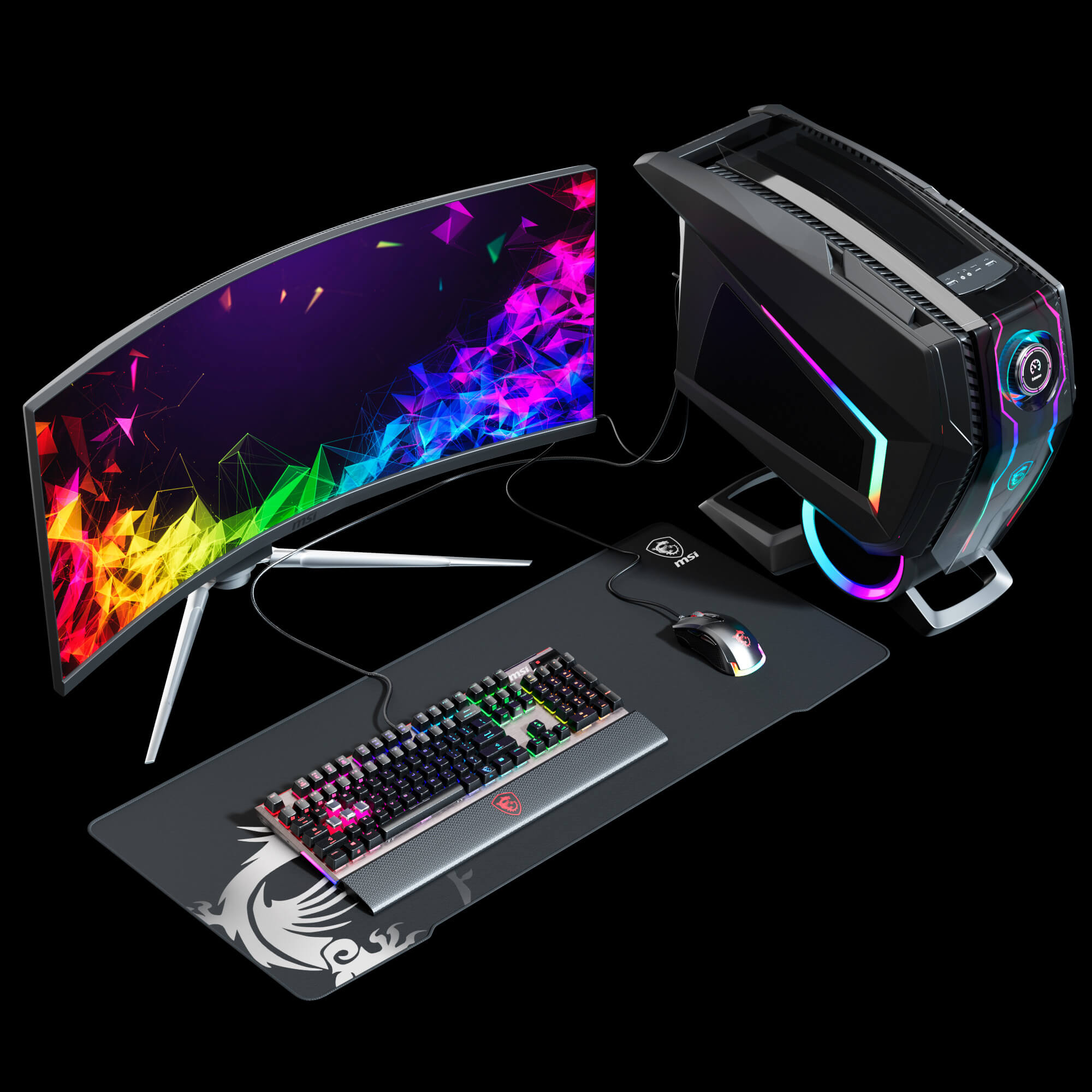 PC Gamer Set 3 - 3D Model by DRoNWiN