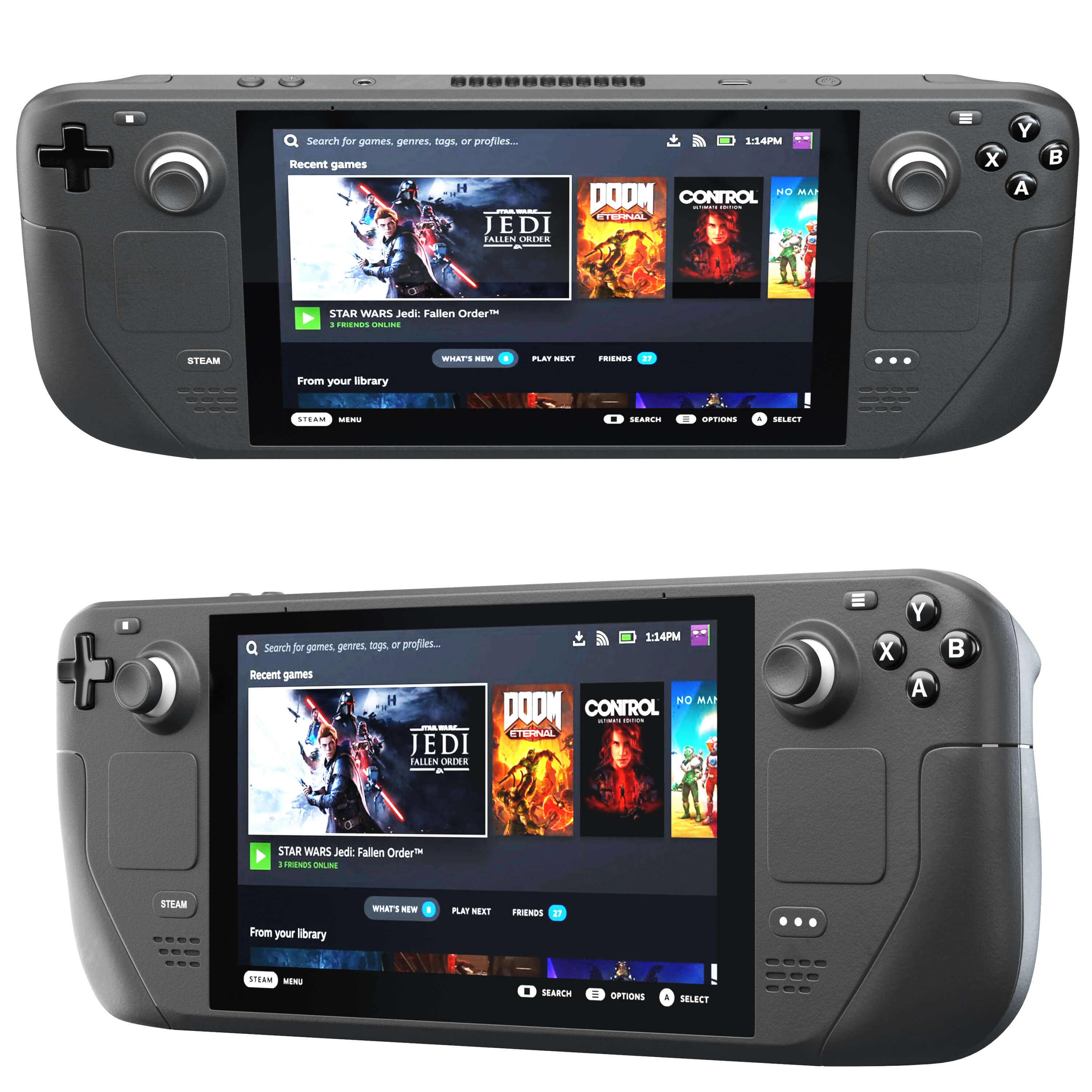 Steam Deck Console - 3D Model by DRoNWiN