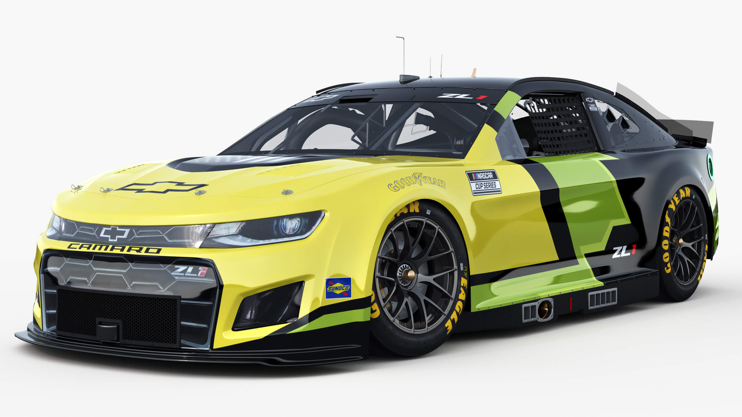 Chevrolet Camaro Nascar Nextgen 2024 Template - 3D Model by DSGStudio