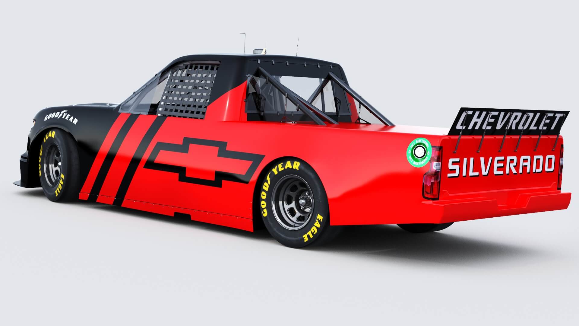 Chevrolet Silverado NASCAR Trucks 2022 Template - 3D Model by DSGStudio