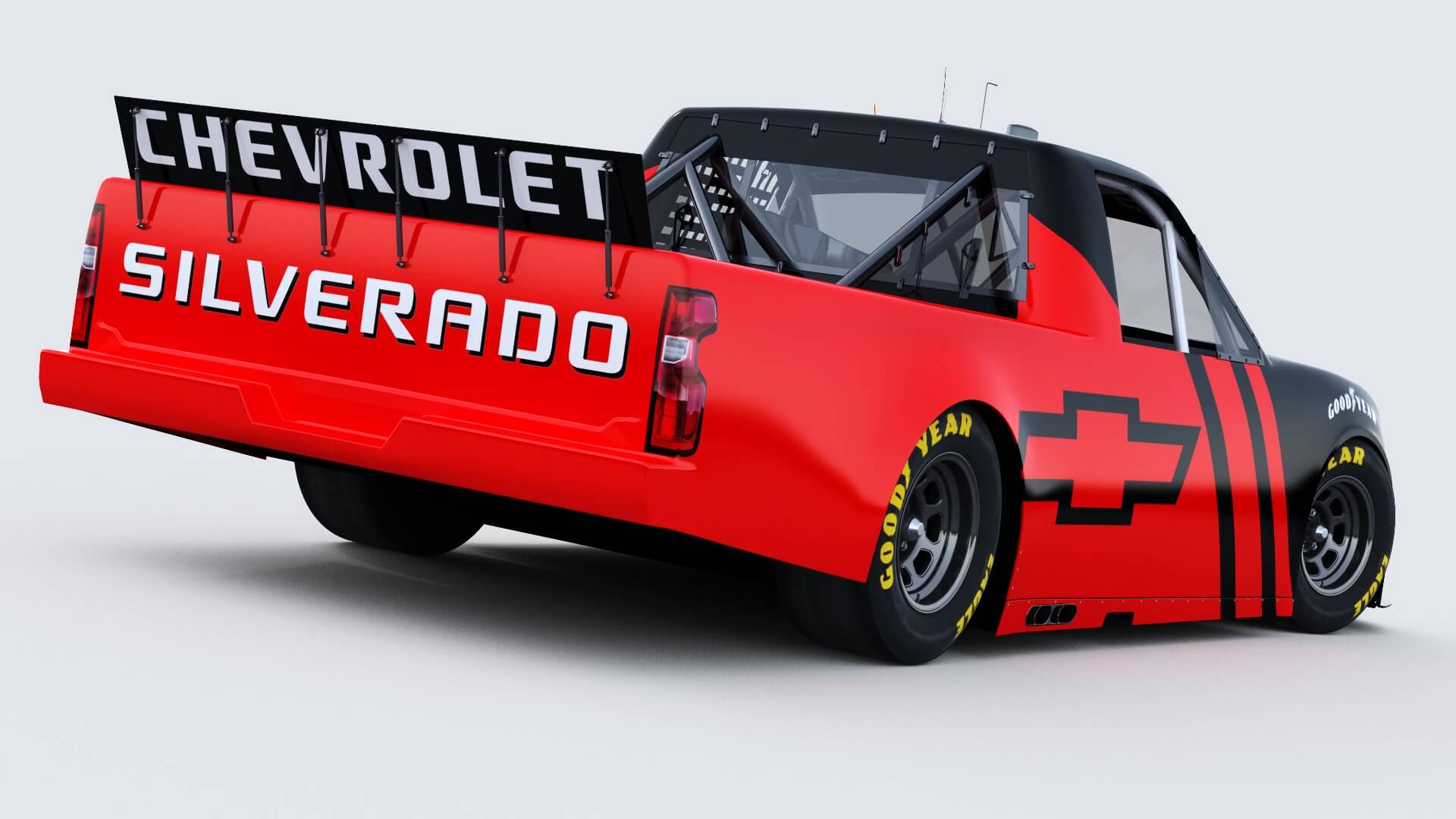Chevrolet Silverado NASCAR Trucks 2022 Template - 3D Model by DSGStudio
