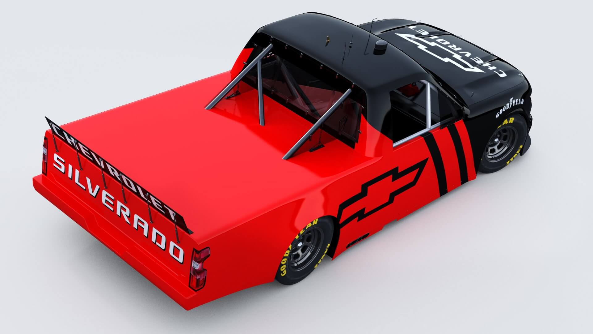 Chevrolet Silverado NASCAR Trucks 2022 Template - 3D Model by DSGStudio