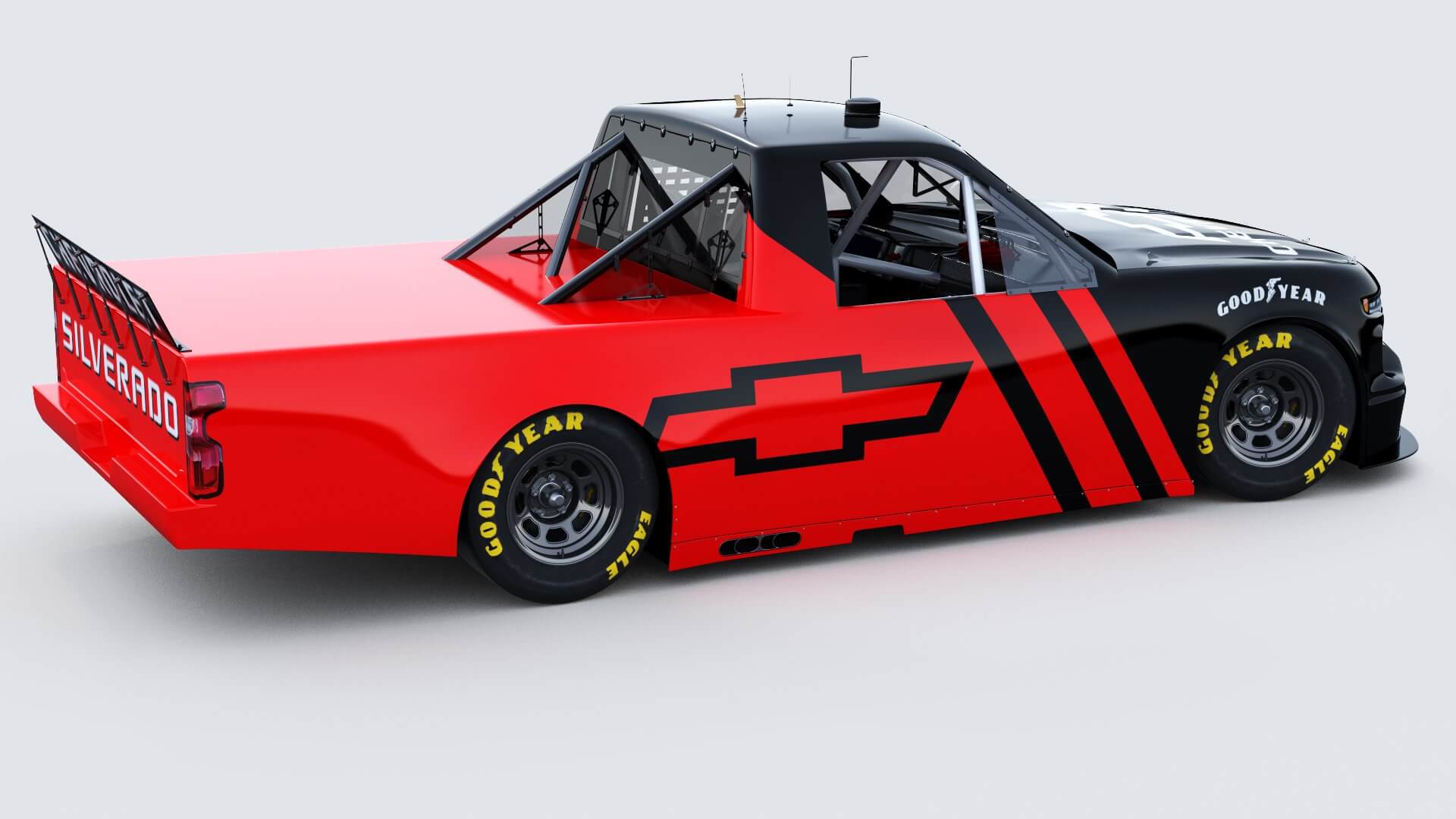 Chevrolet Silverado NASCAR Trucks 2022 Template - 3D Model by DSGStudio