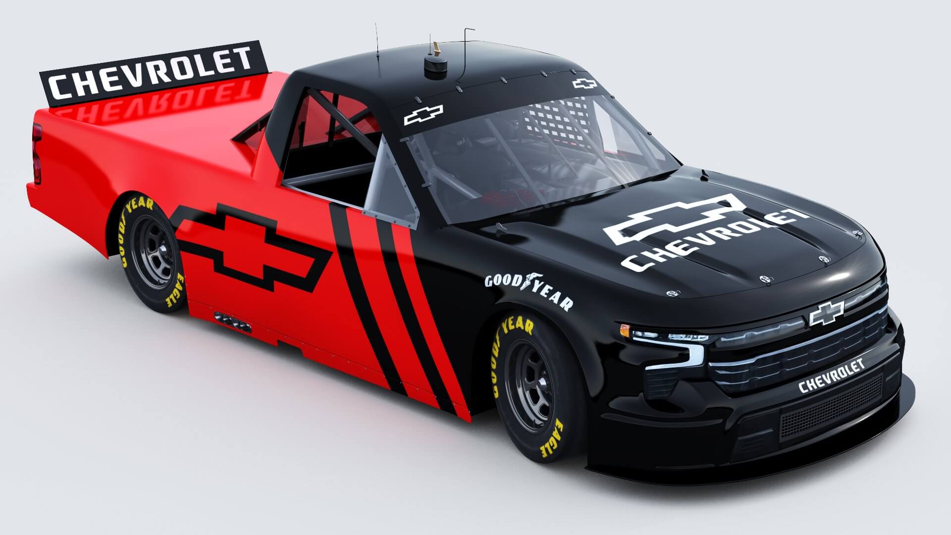 Chevrolet Silverado NASCAR Trucks 2022 Template - 3D Model by DSGStudio