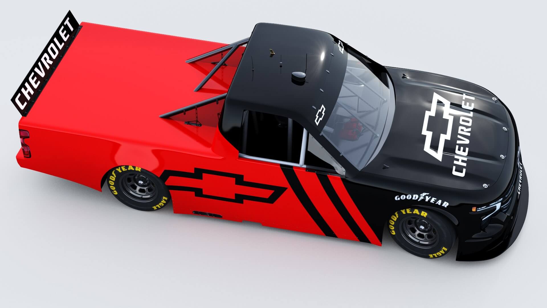 Chevrolet Silverado NASCAR Trucks 2022 Template - 3D Model by DSGStudio