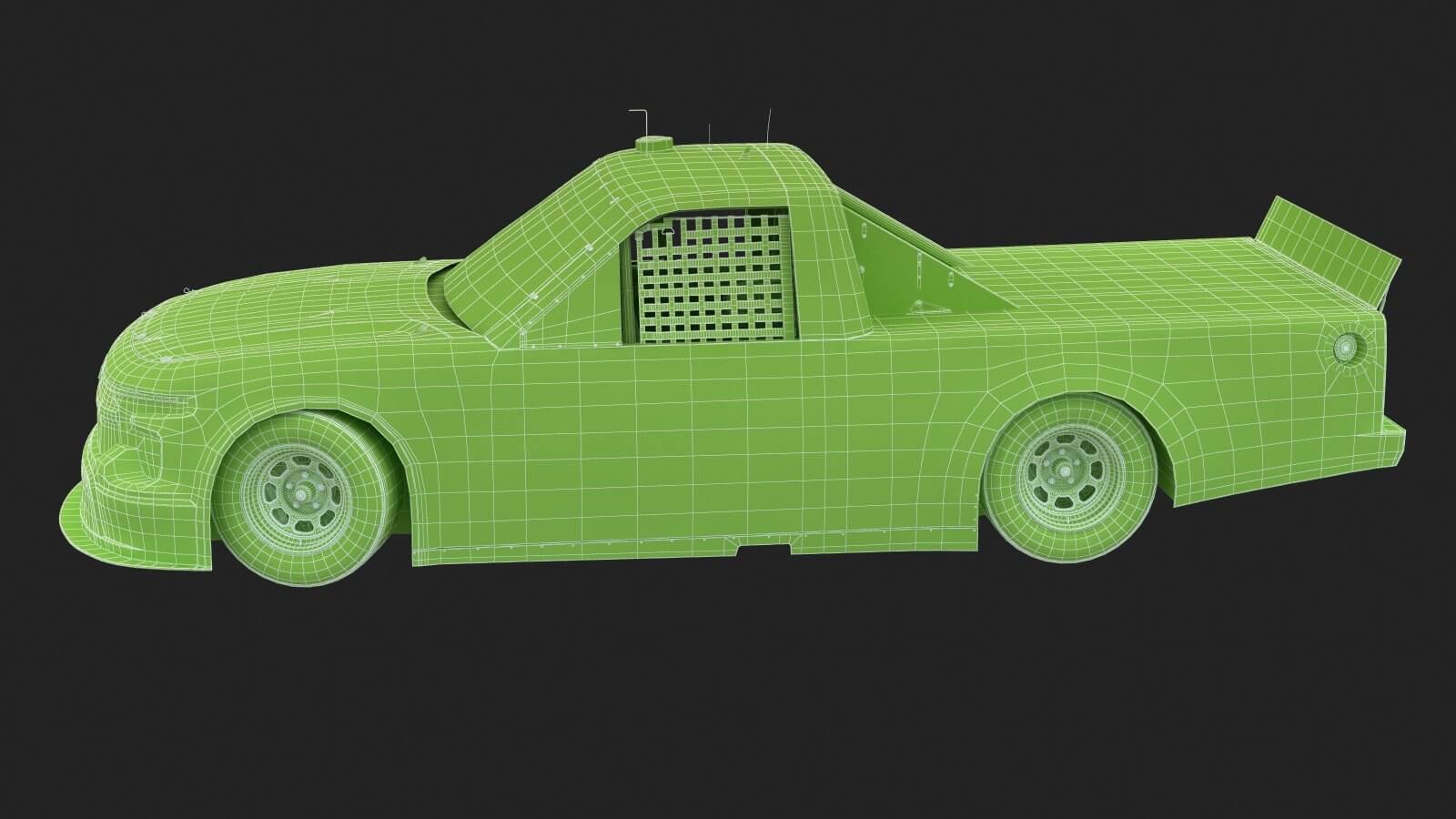 Chevrolet Silverado NASCAR Trucks 2022 Template - 3D Model by DSGStudio