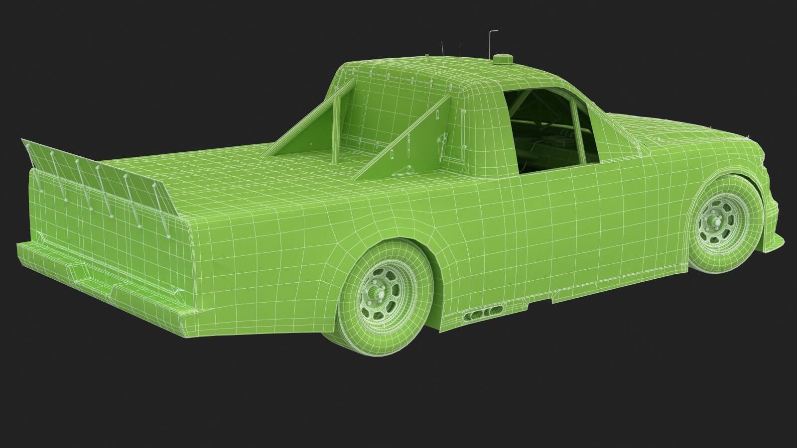 Chevrolet Silverado NASCAR Trucks 2022 Template - 3D Model by DSGStudio