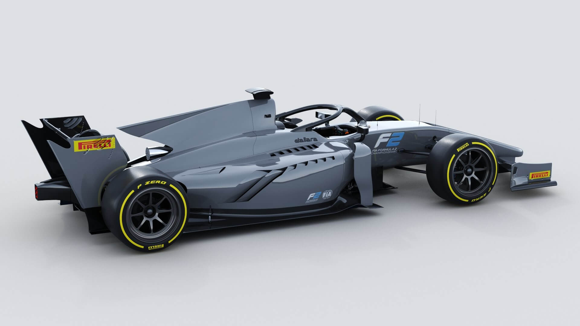 Dallara F2 2022 - 3D Model by DSGStudio