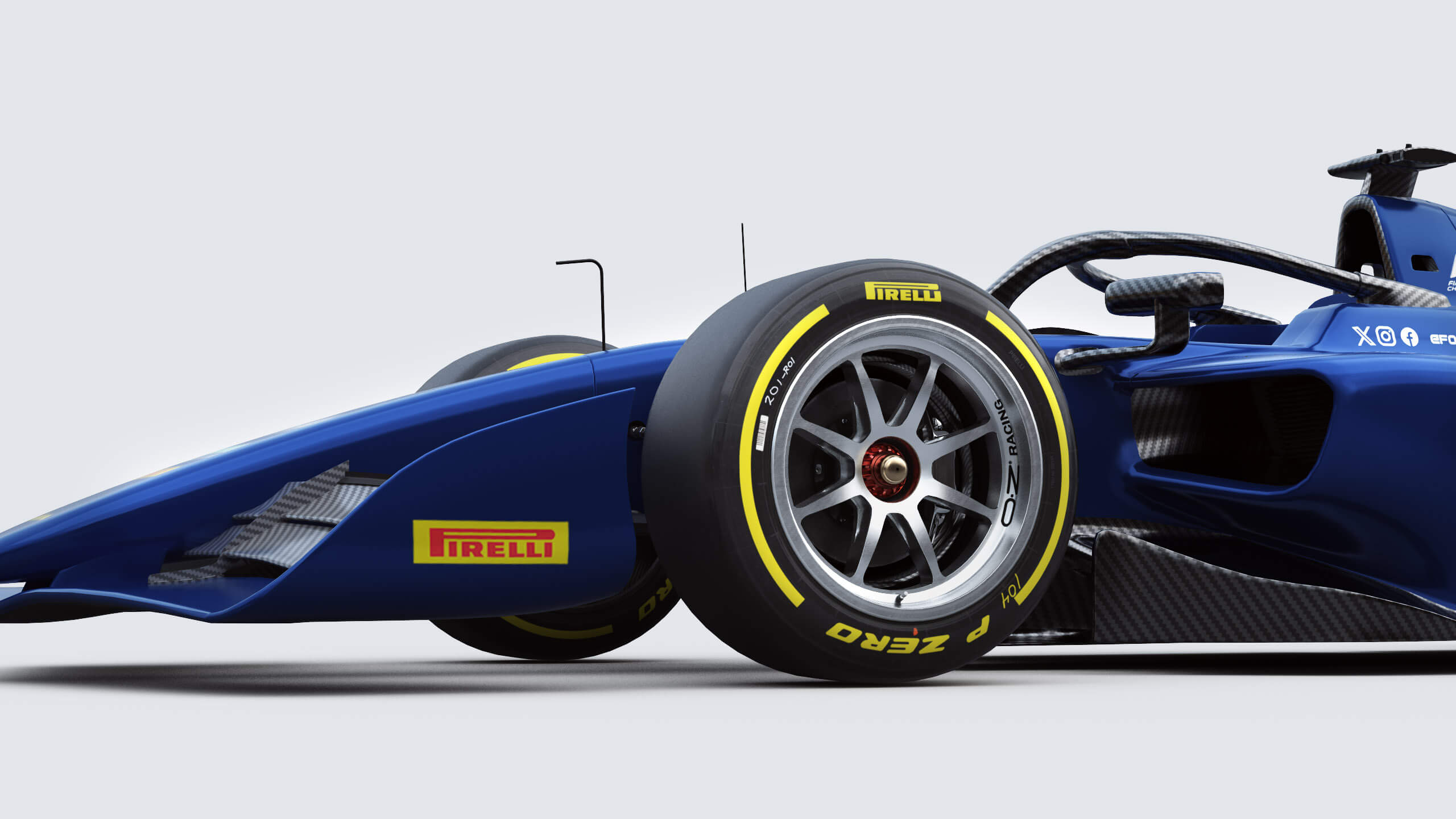Dallara F2 2024 Template To Livery - 3D Model by DSGStudio