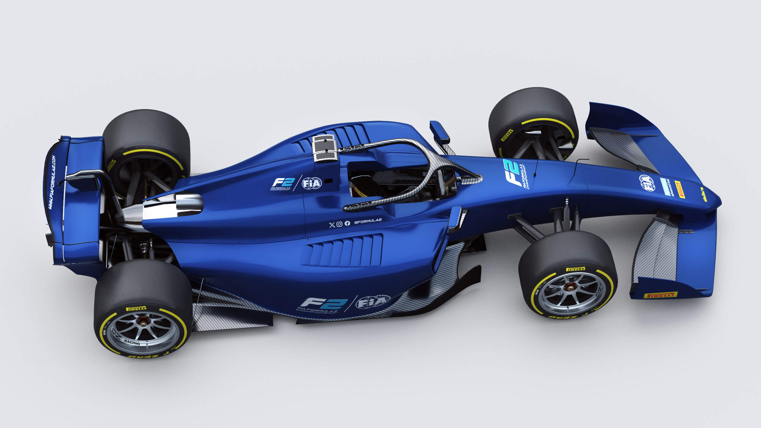 Dallara F2 2024 Template To Livery - 3D Model by DSGStudio