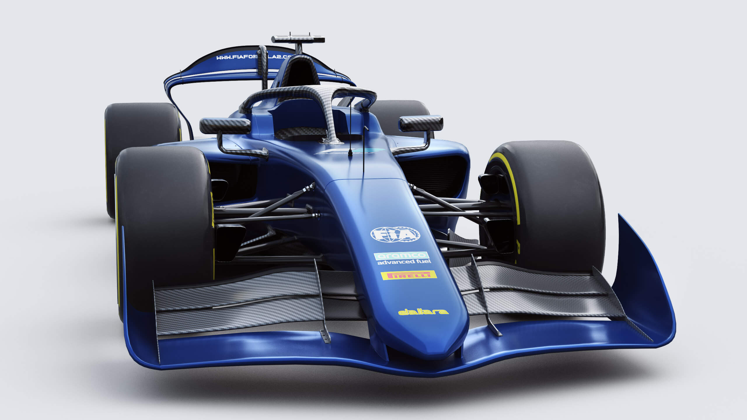 Dallara F2 2024 Template To Livery - 3D Model by DSGStudio