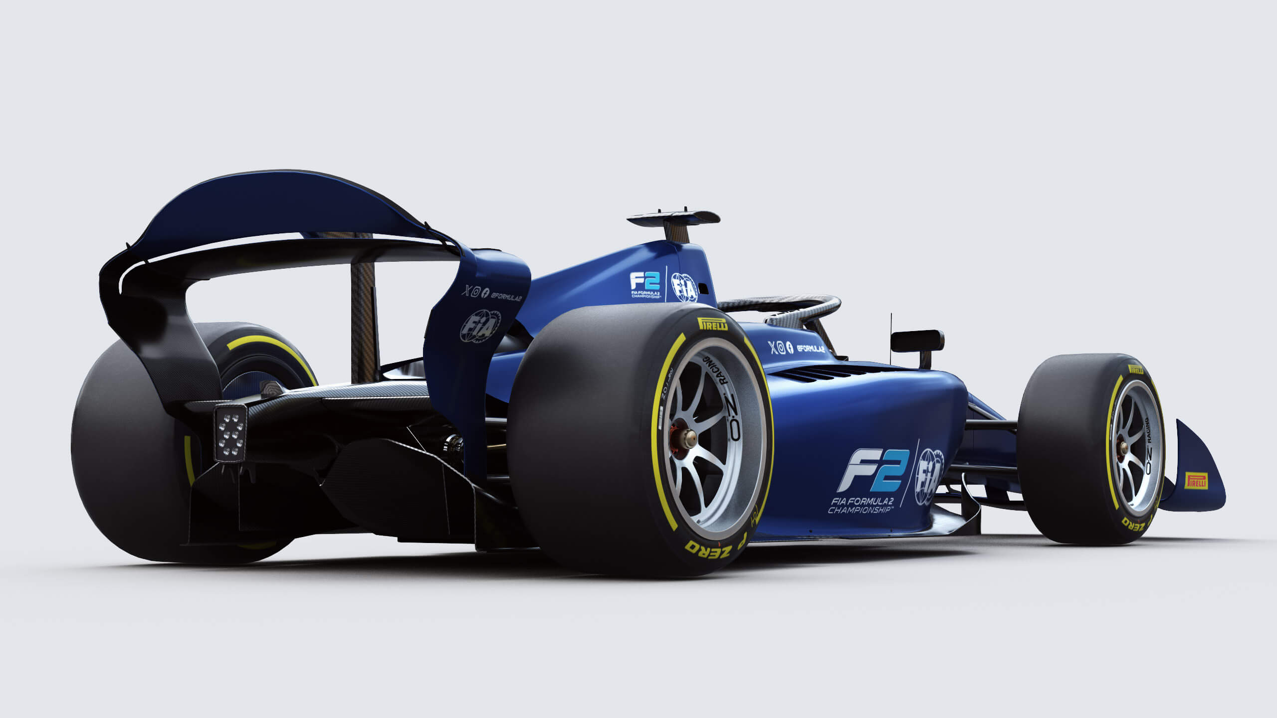 Dallara F2 2024 Template To Livery - 3D Model by DSGStudio
