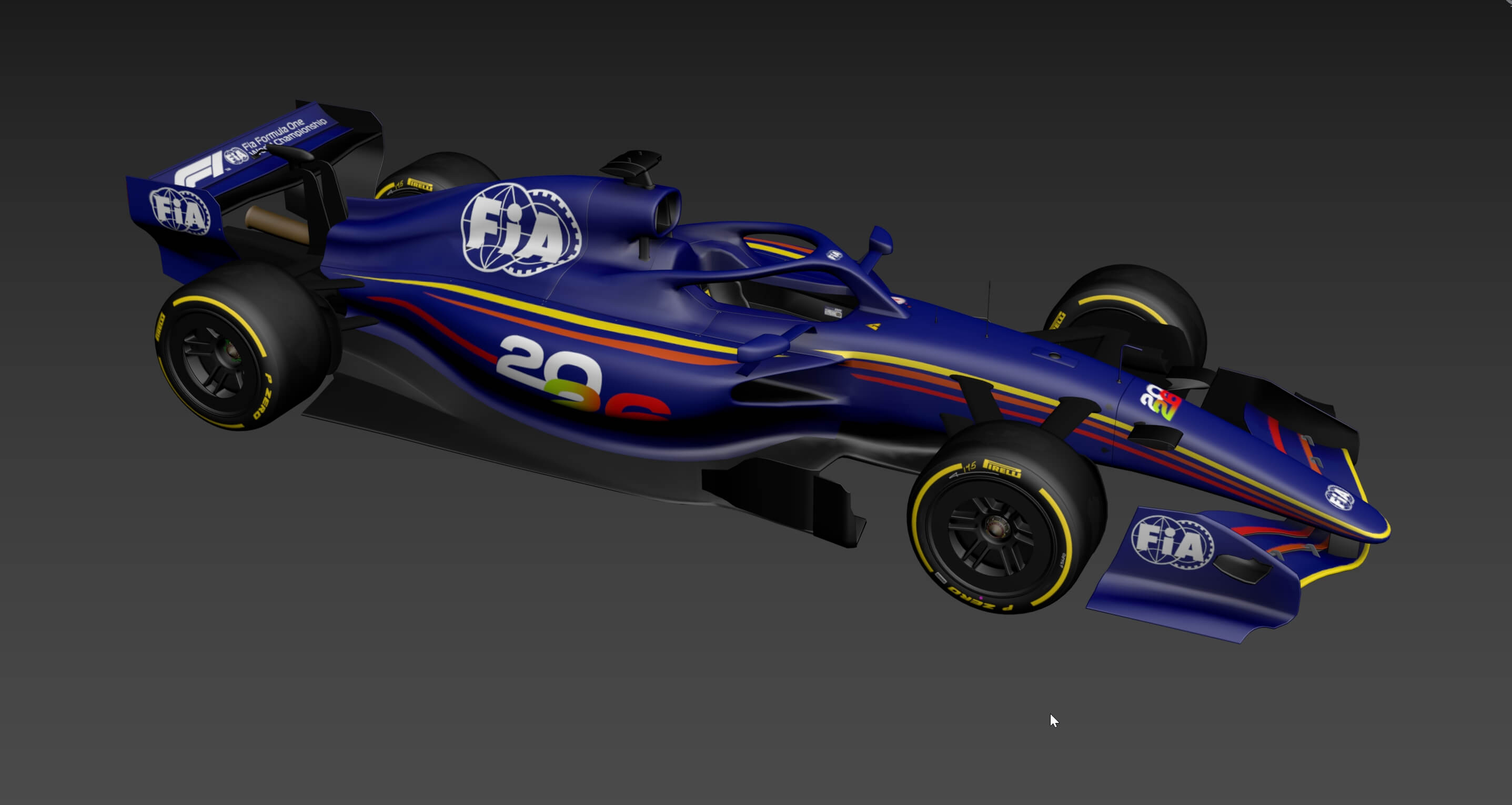 F1 2026 Concept Template - 3D Model by DSGStudio