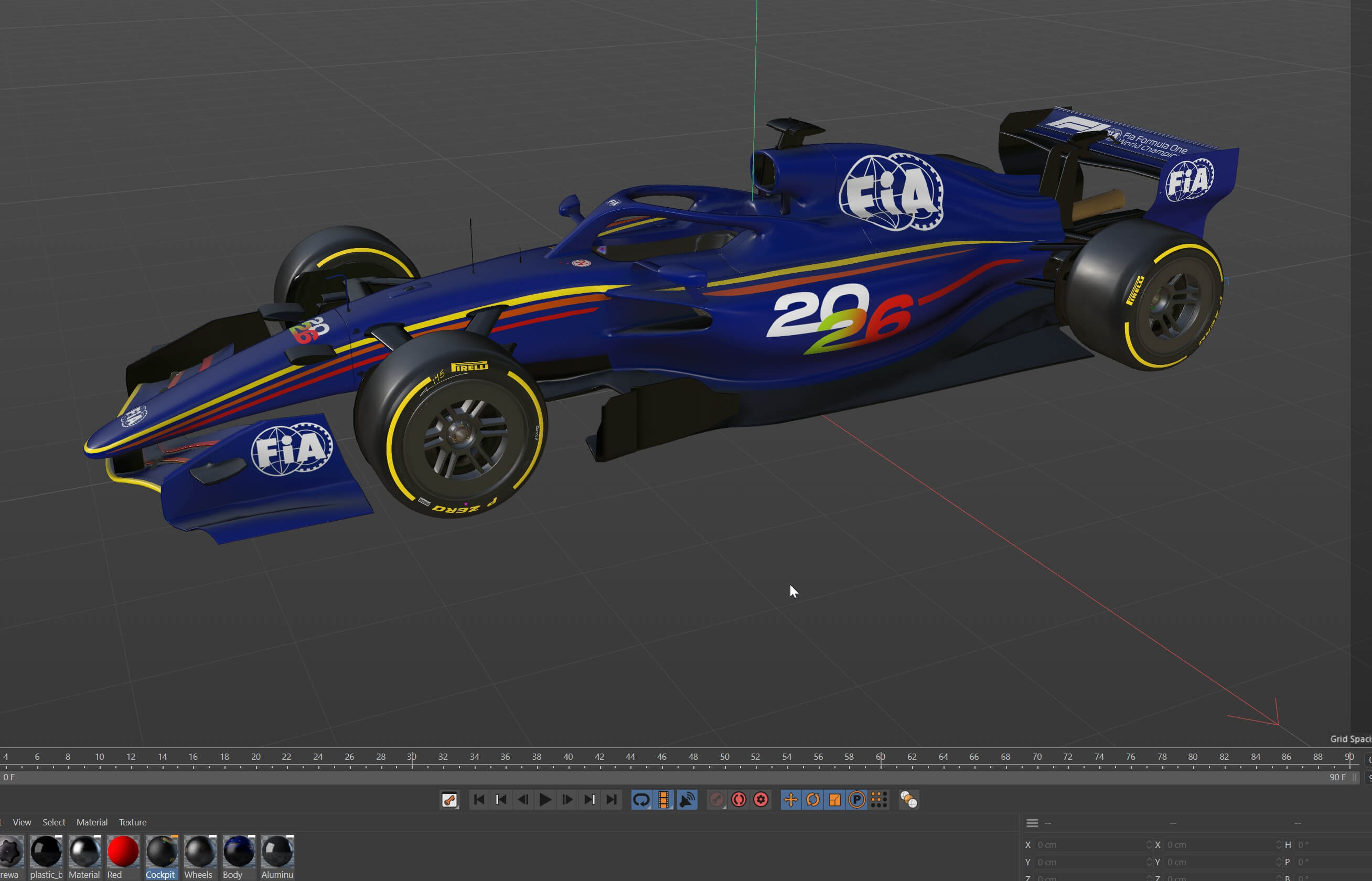 F1 2026 Concept Template - 3D Model by DSGStudio