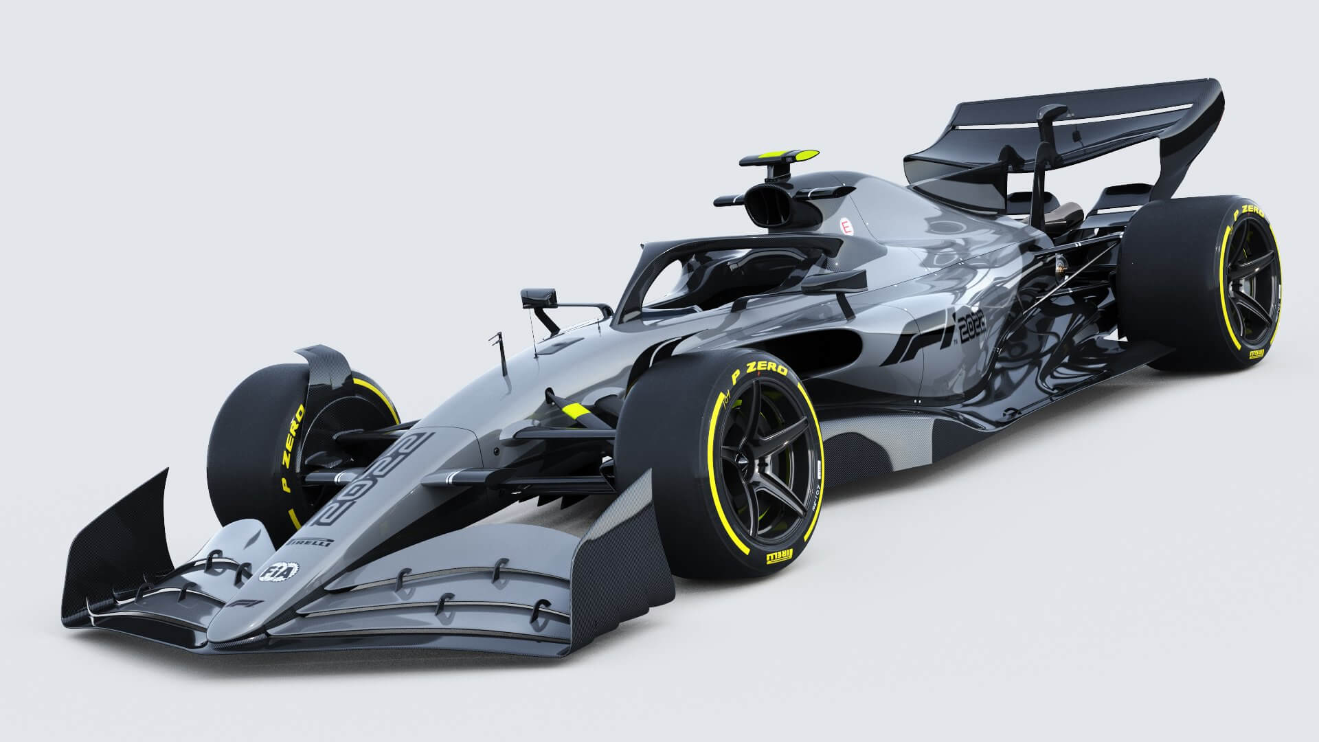 F1 Concept 2022 Template - 3D Model by DSGStudio