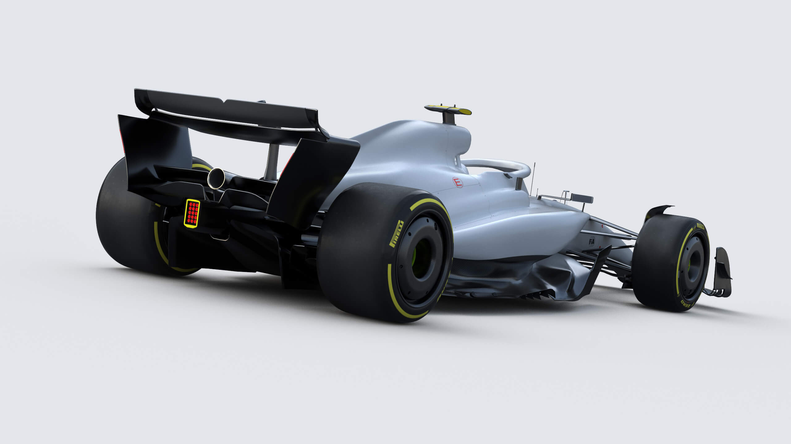 F1 Generic Car 2025 Template 3D Model by DSGStudio