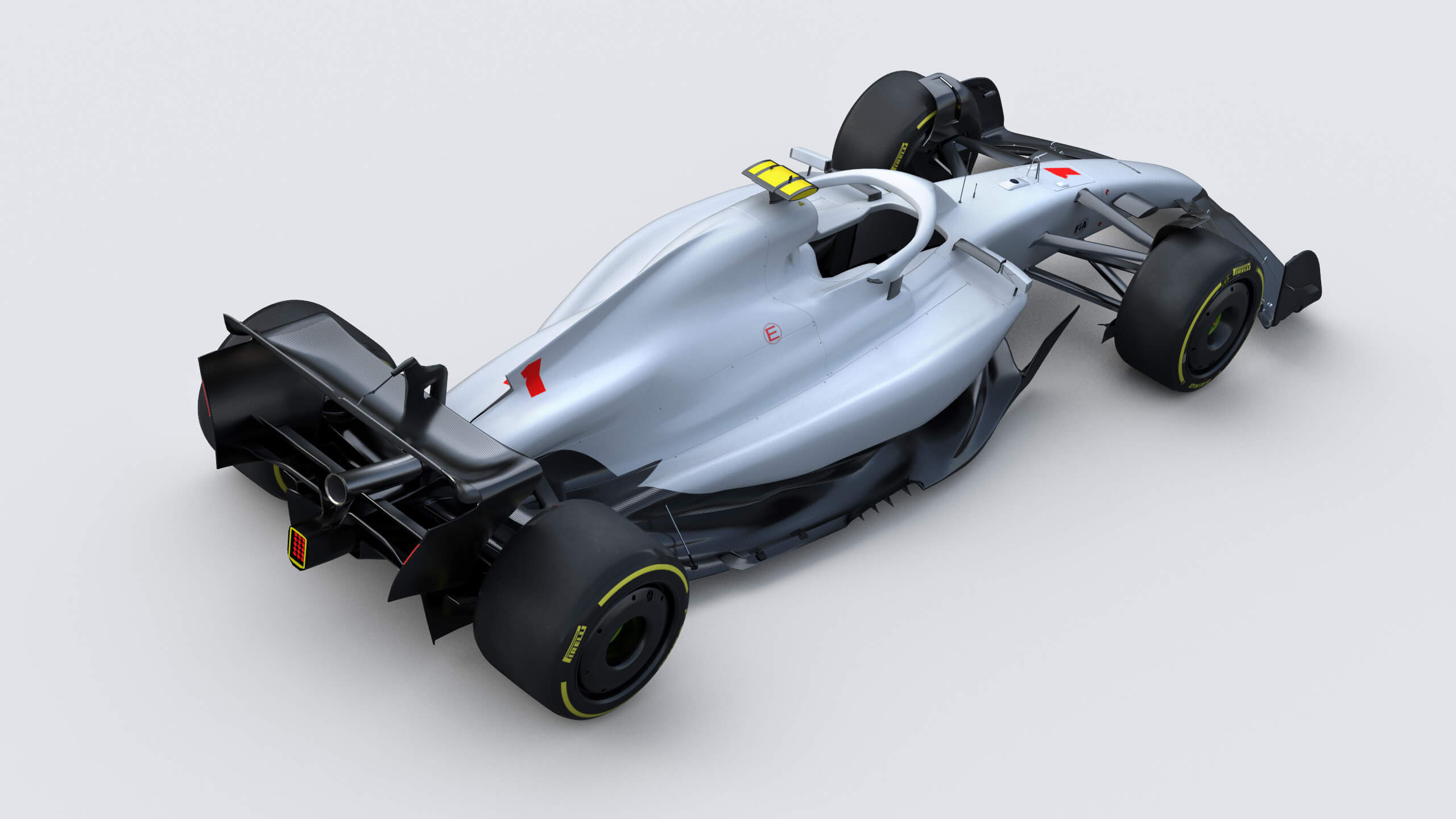 F1 Generic Car 2025 Template 3D Model by DSGStudio