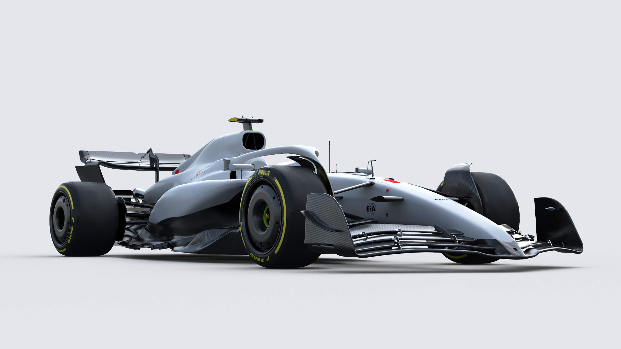 F1 Generic Car 2025 Template 3D Model by DSGStudio