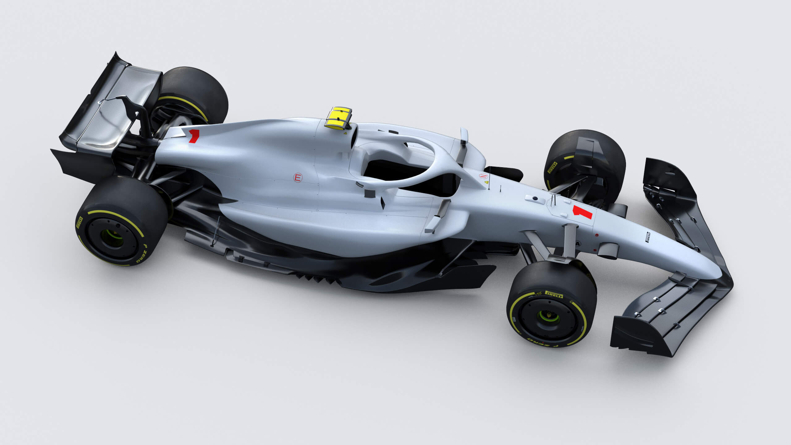 F1 Generic Car 2025 Template 3D Model by DSGStudio