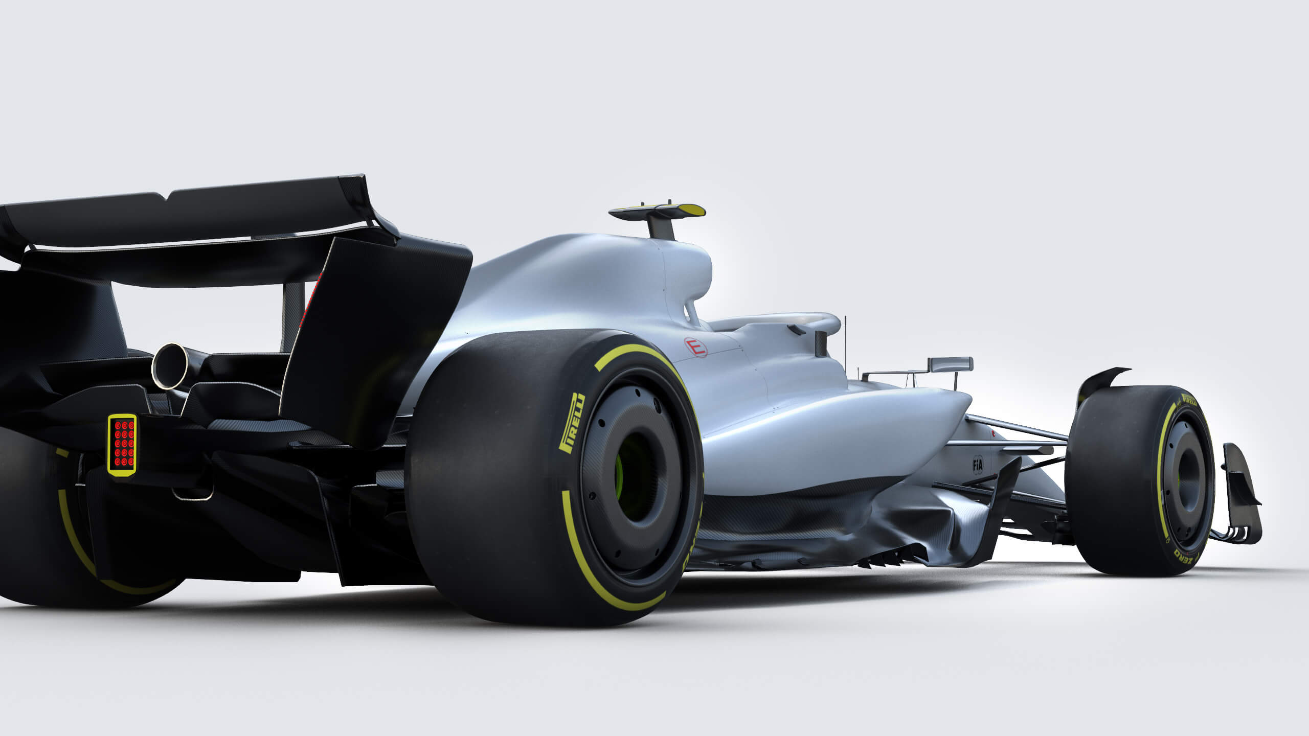 F1 Generic Car 2025 Template 3D Model by DSGStudio