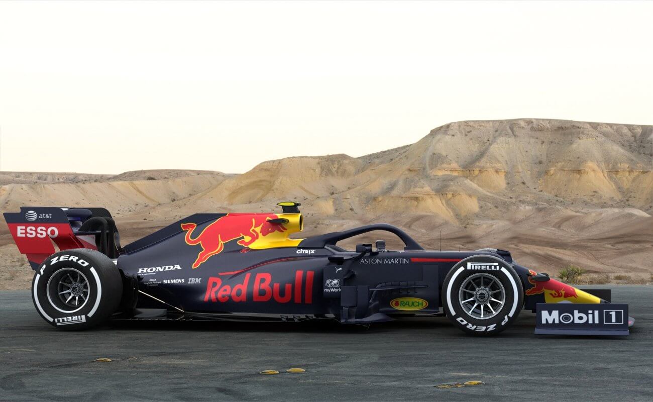 F1 Red Bull RB16 2020 - 3D Model by DSGStudio