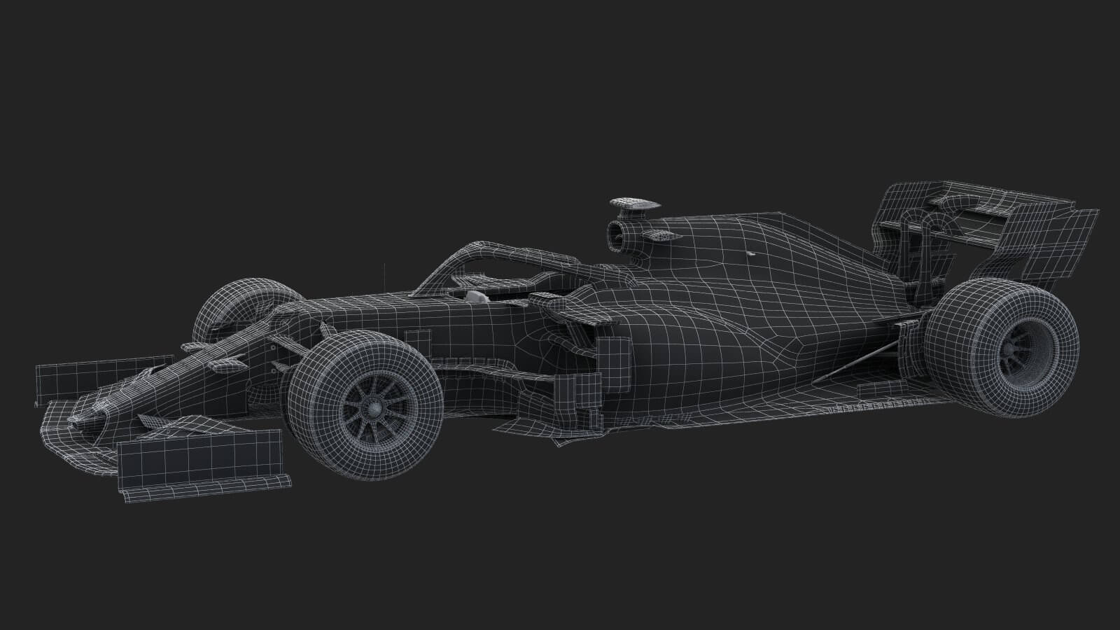 F1 Red Bull RB16 2020 - 3D Model by DSGStudio