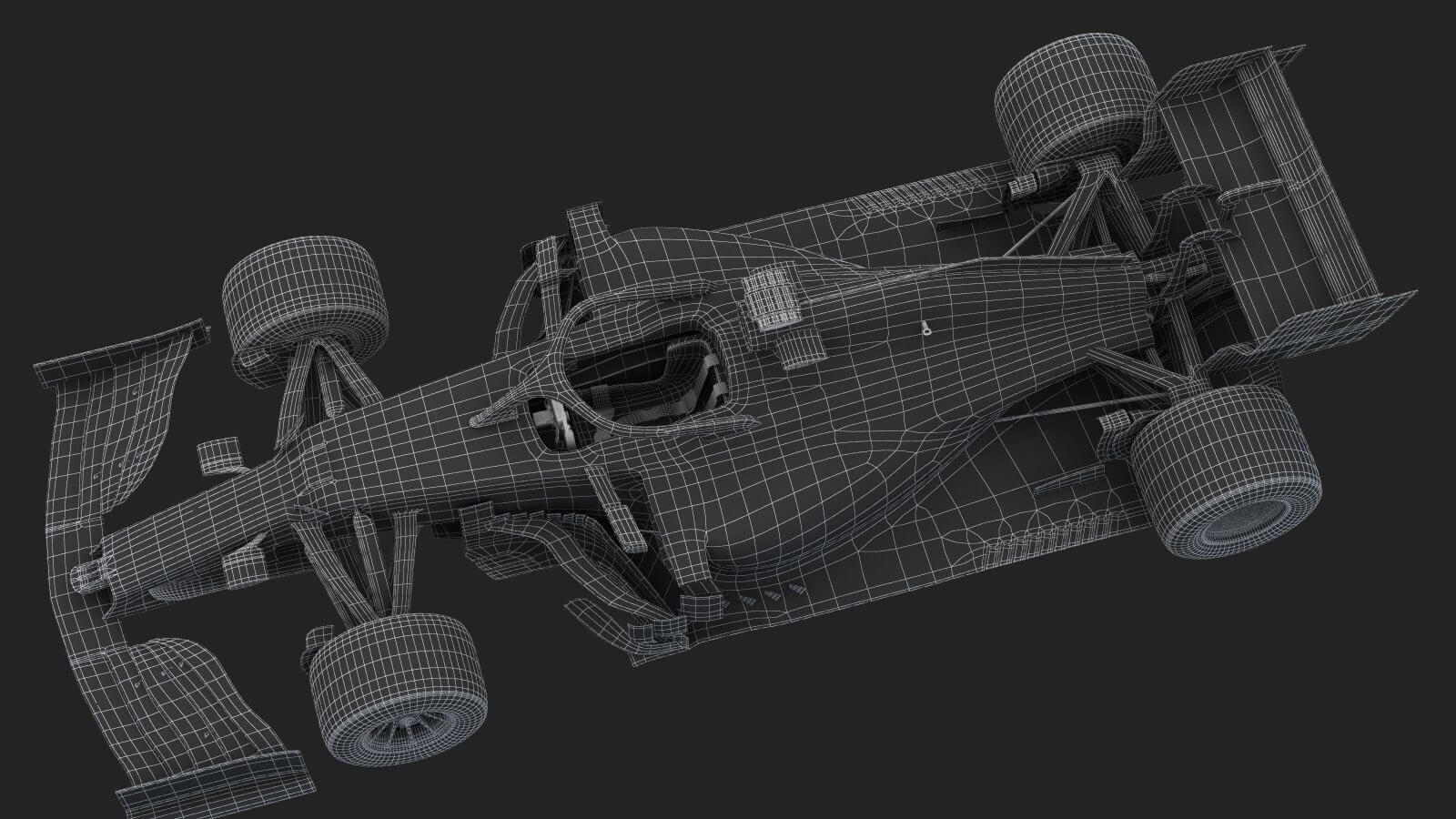 F1 Red Bull RB16 2020 - 3D Model by DSGStudio